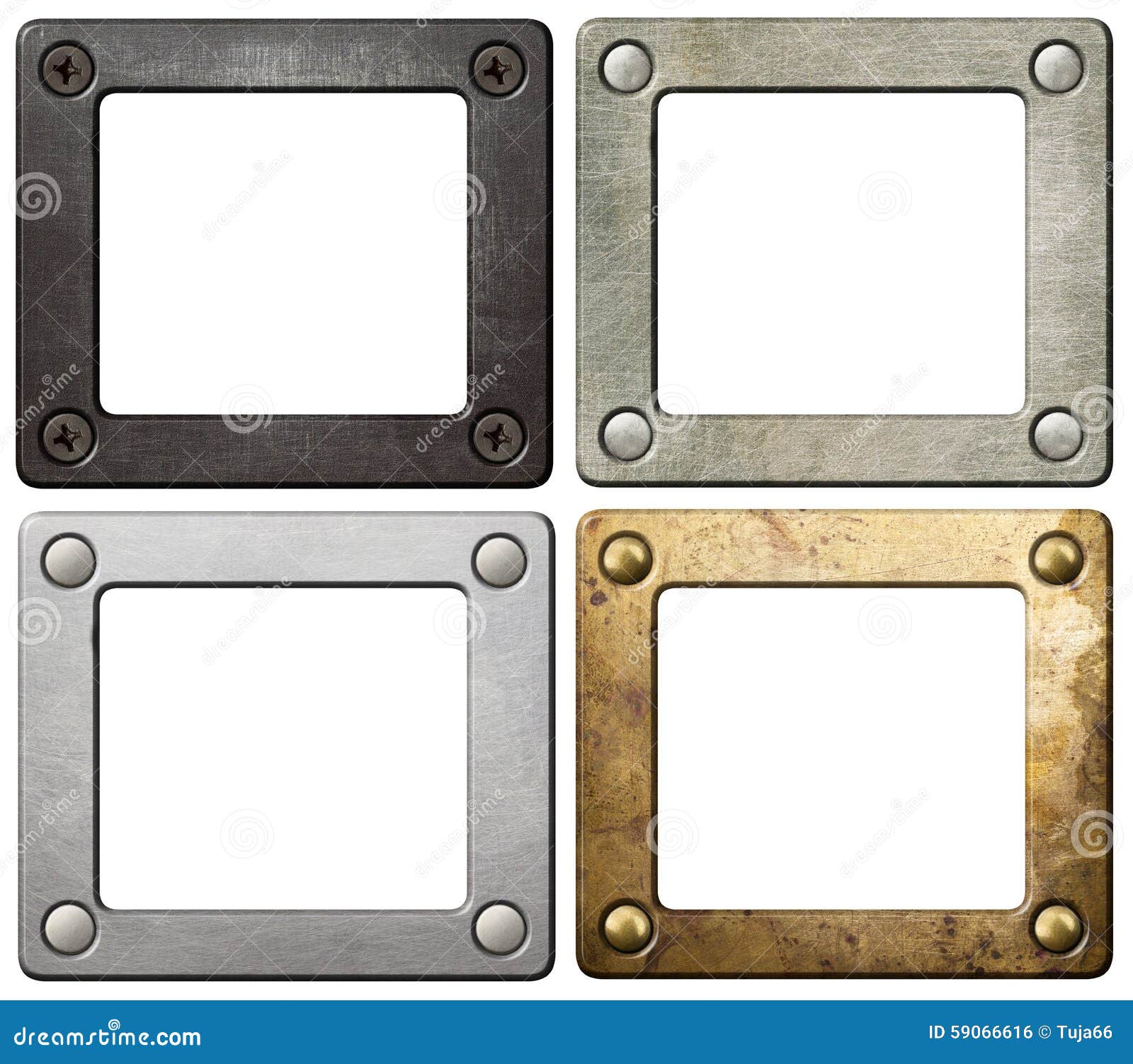 Metal frames stock photo. Image of gray, background, metallic - 59066616