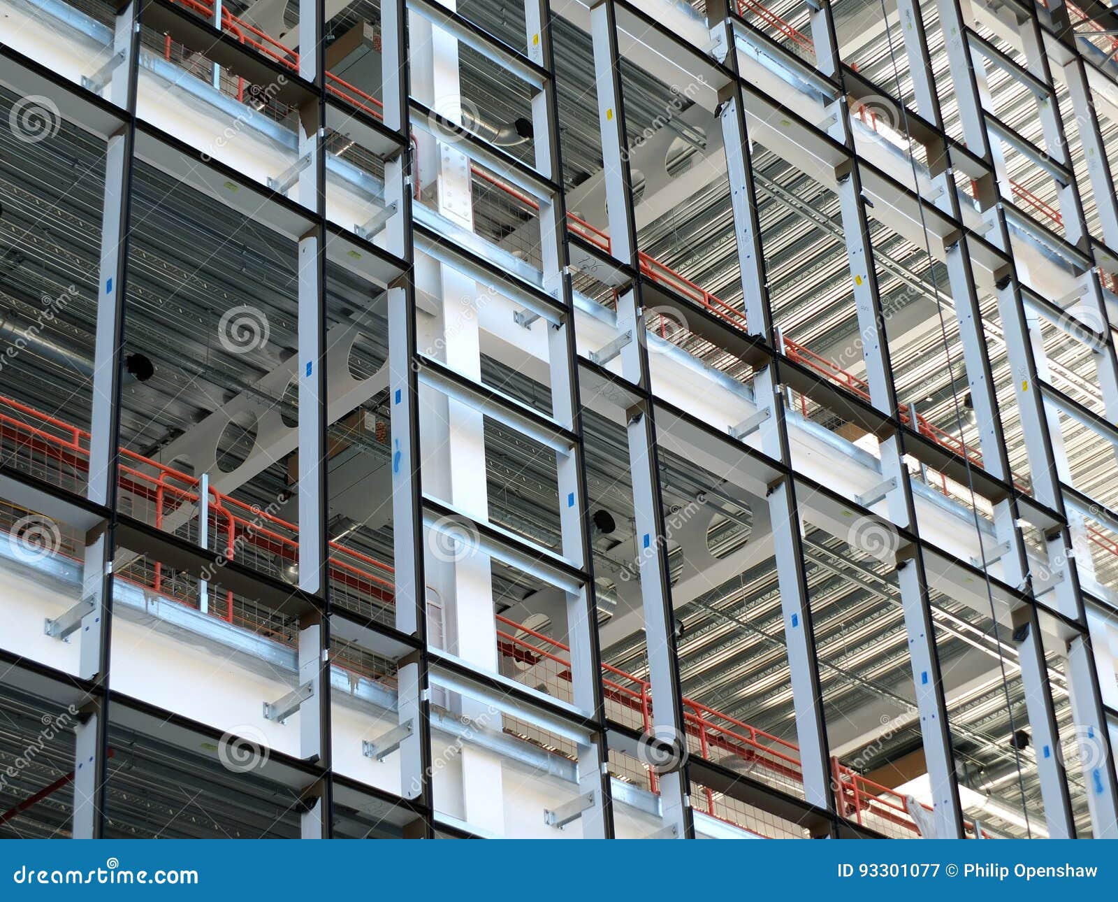 Metal framework stock image. Image of construction, industrial - 93301077