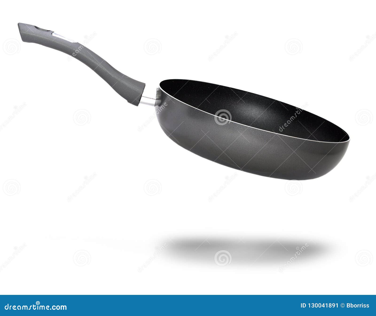 Metal frying pan stock image. Image of domestic, black - 130041891
