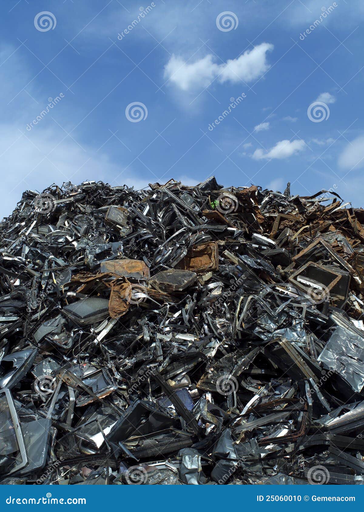 Metal Garbage stock photo. Image of clear, aluminum, landfill - 25060010