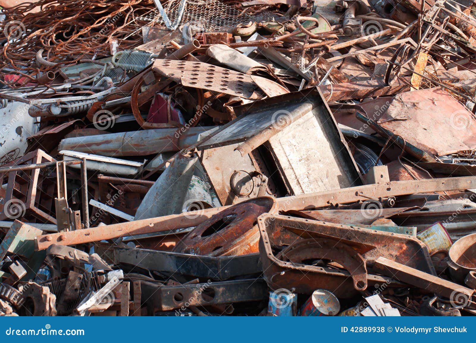 Metal garbage stock photo. Image of energy, chaos, clear - 42889938