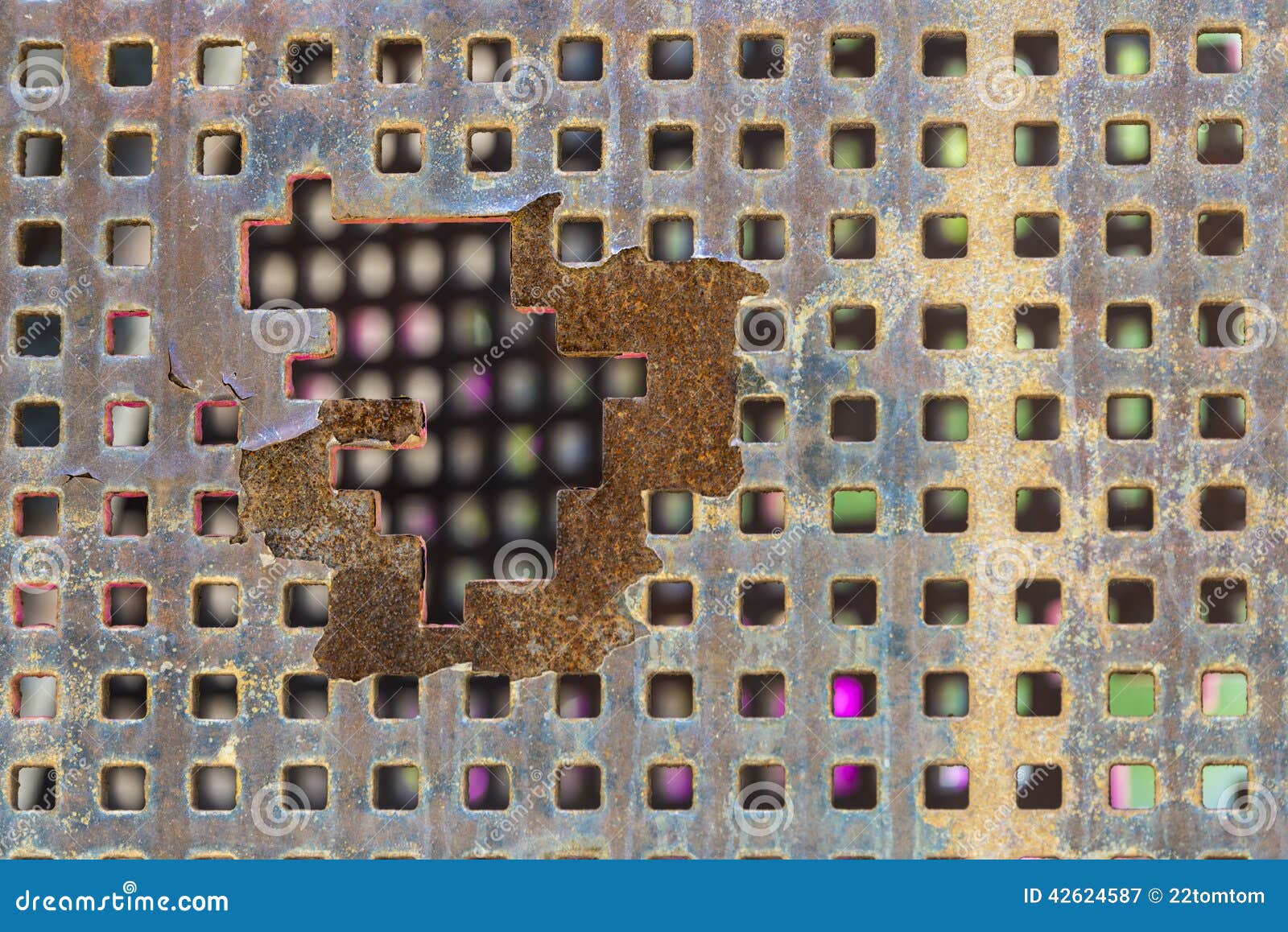 Metal gate stock image. Image of effect, shape, pattern - 42624587