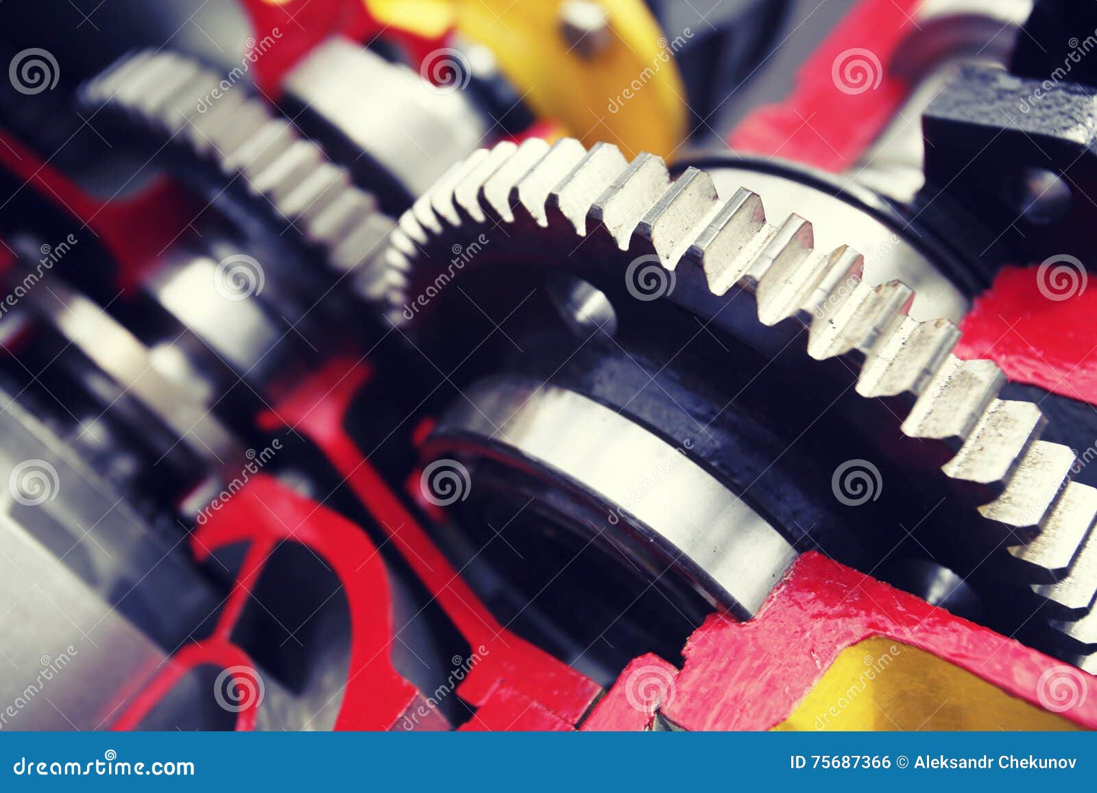 Metal gear stock photo. Image of energy, engine, metal - 75687366