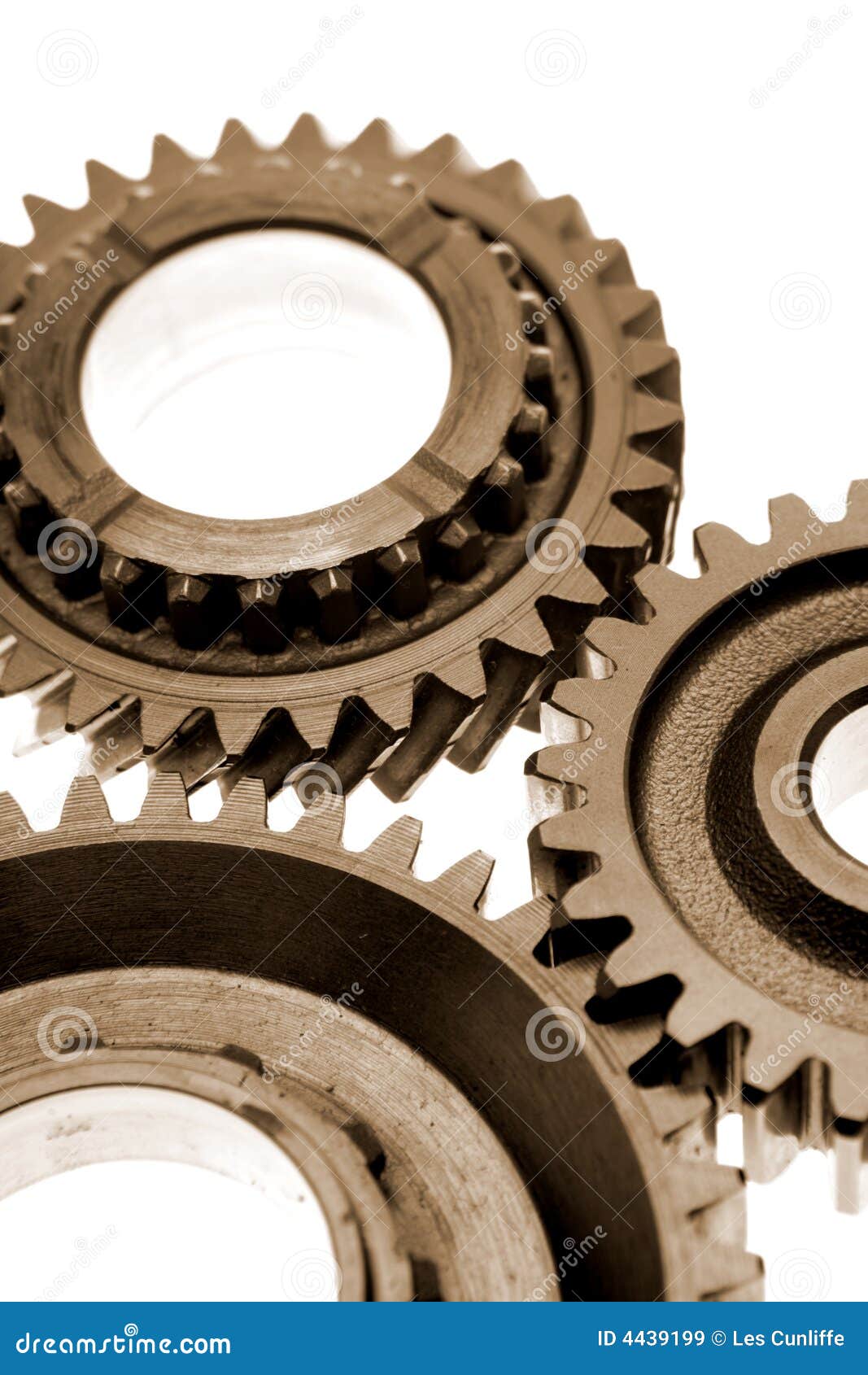 Metal gears stock image. Image of machine, idea, engineering - 4439199