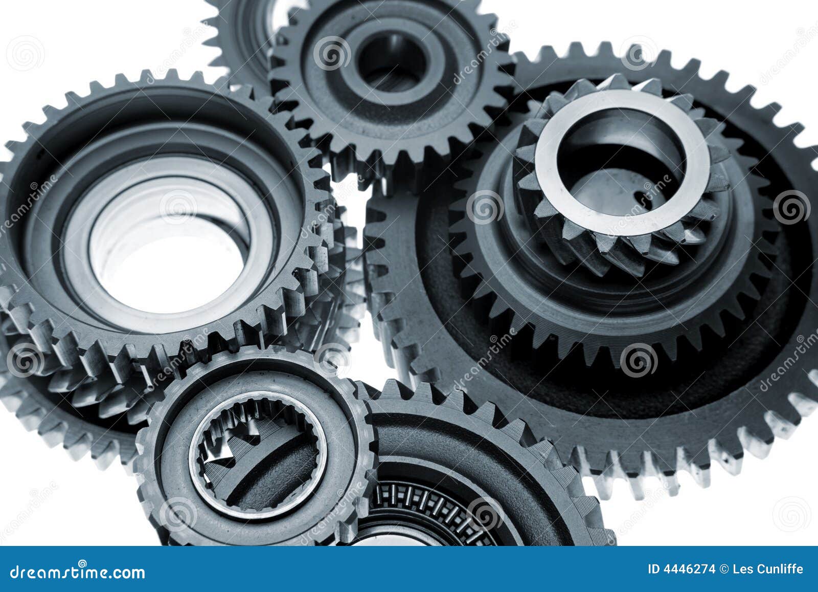 Metal gears stock photo. Image of machine, connection - 4446274