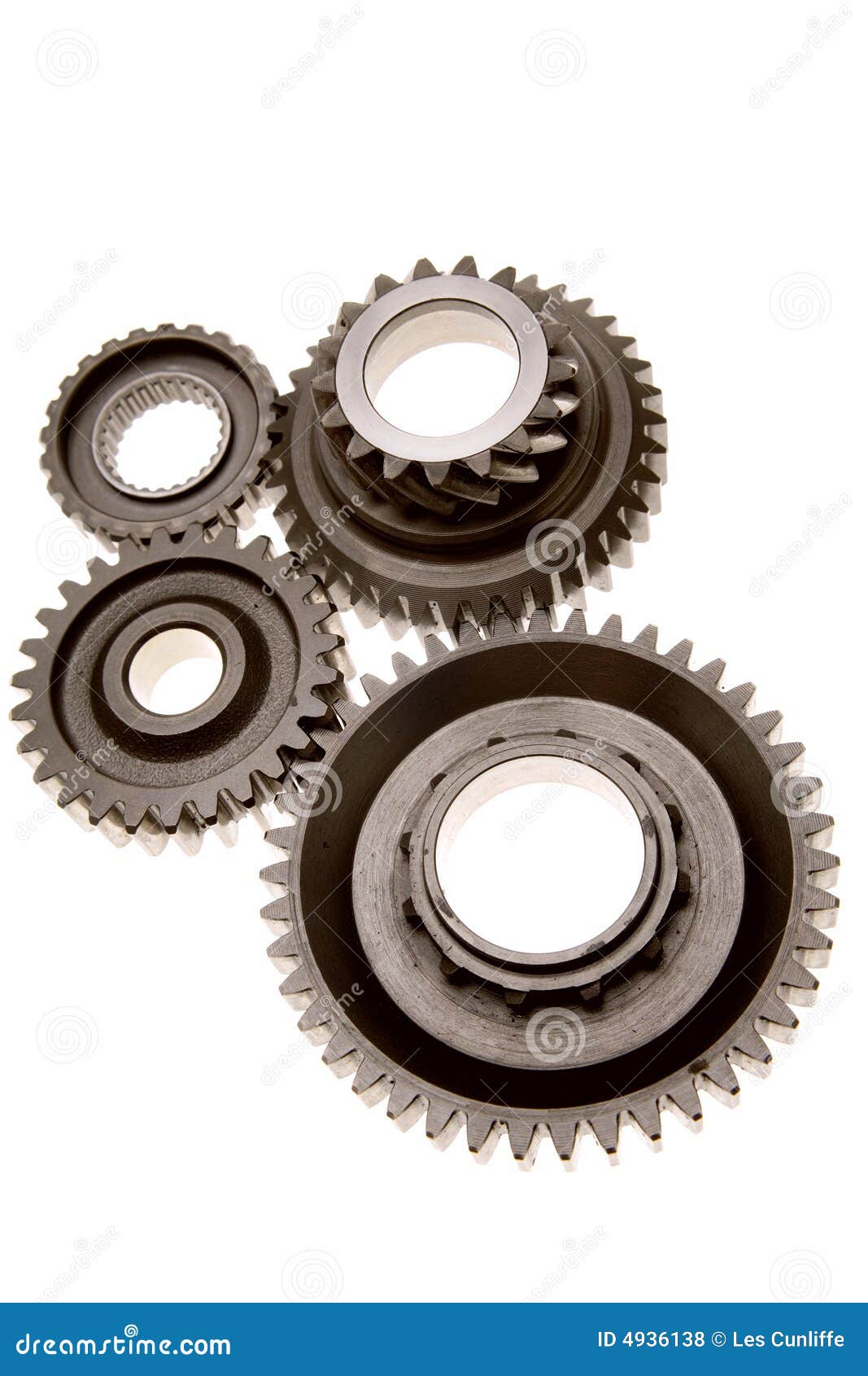 Metal gears stock photo. Image of industry, gearbox, business - 4936138