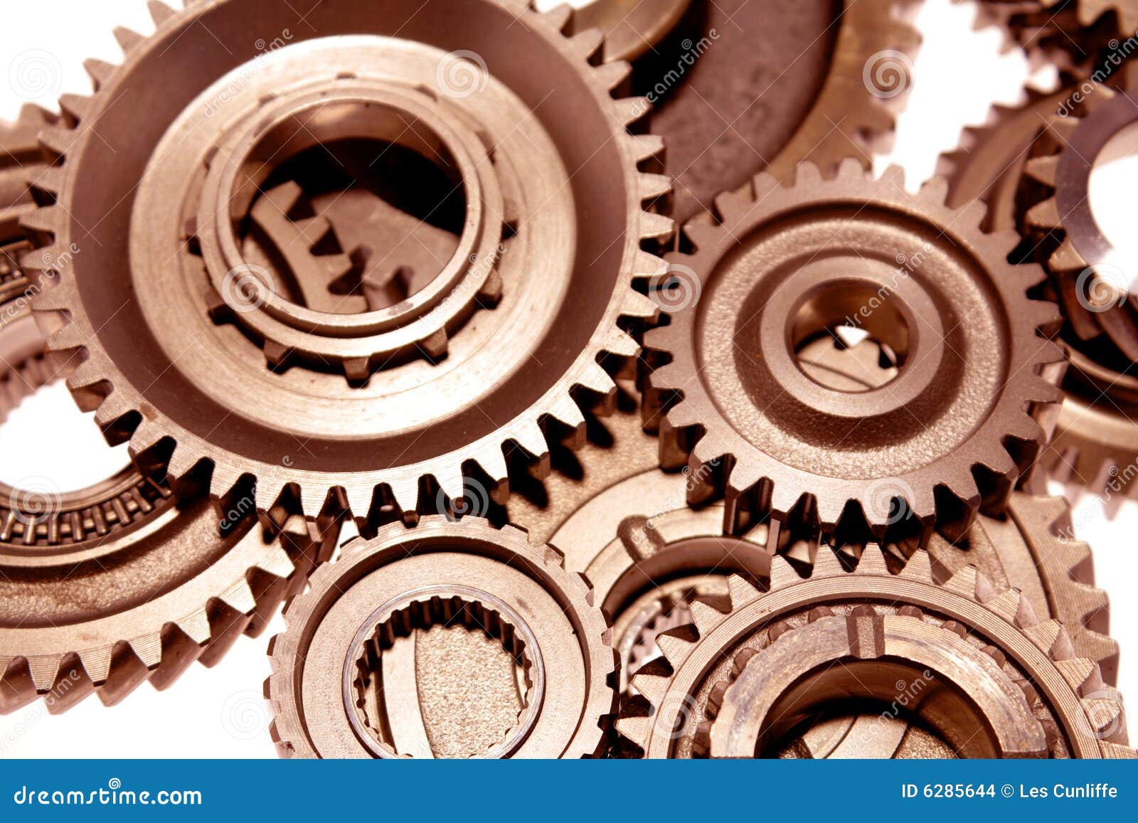 Metal gears stock photo. Image of gearbox, metal, engage - 6285644
