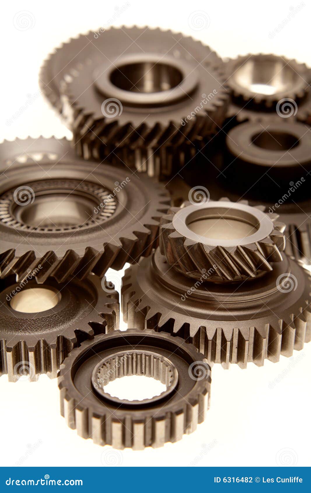 Metal gears stock photo. Image of gearbox, engage, gearing - 6316482