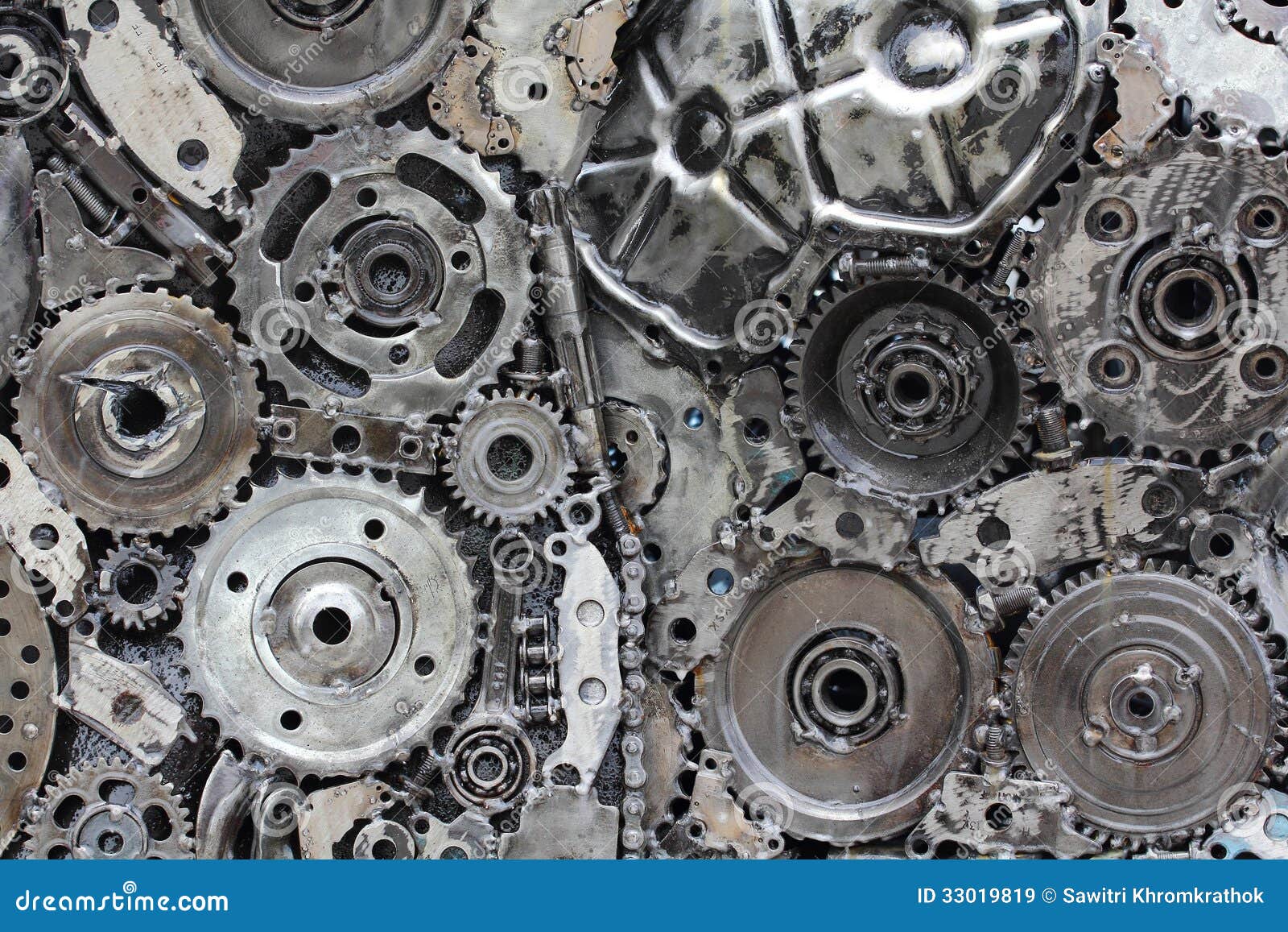 Metal Gears Background Royalty-Free Stock Photography | CartoonDealer ...