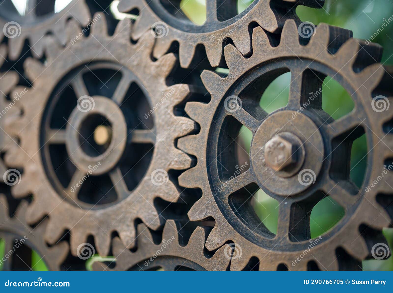 Metal Gears Intertwined Together Stock Image - Image of together ...