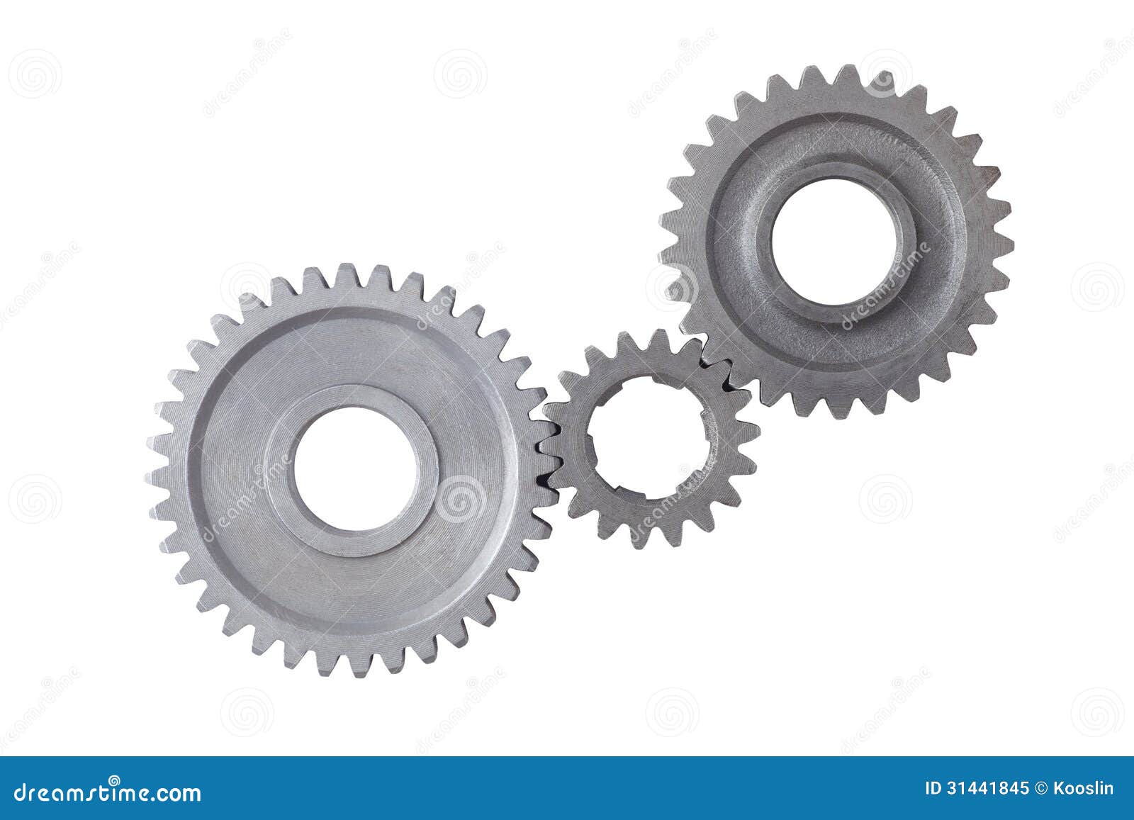 Metal gears stock image. Image of abstract, connection - 31441845