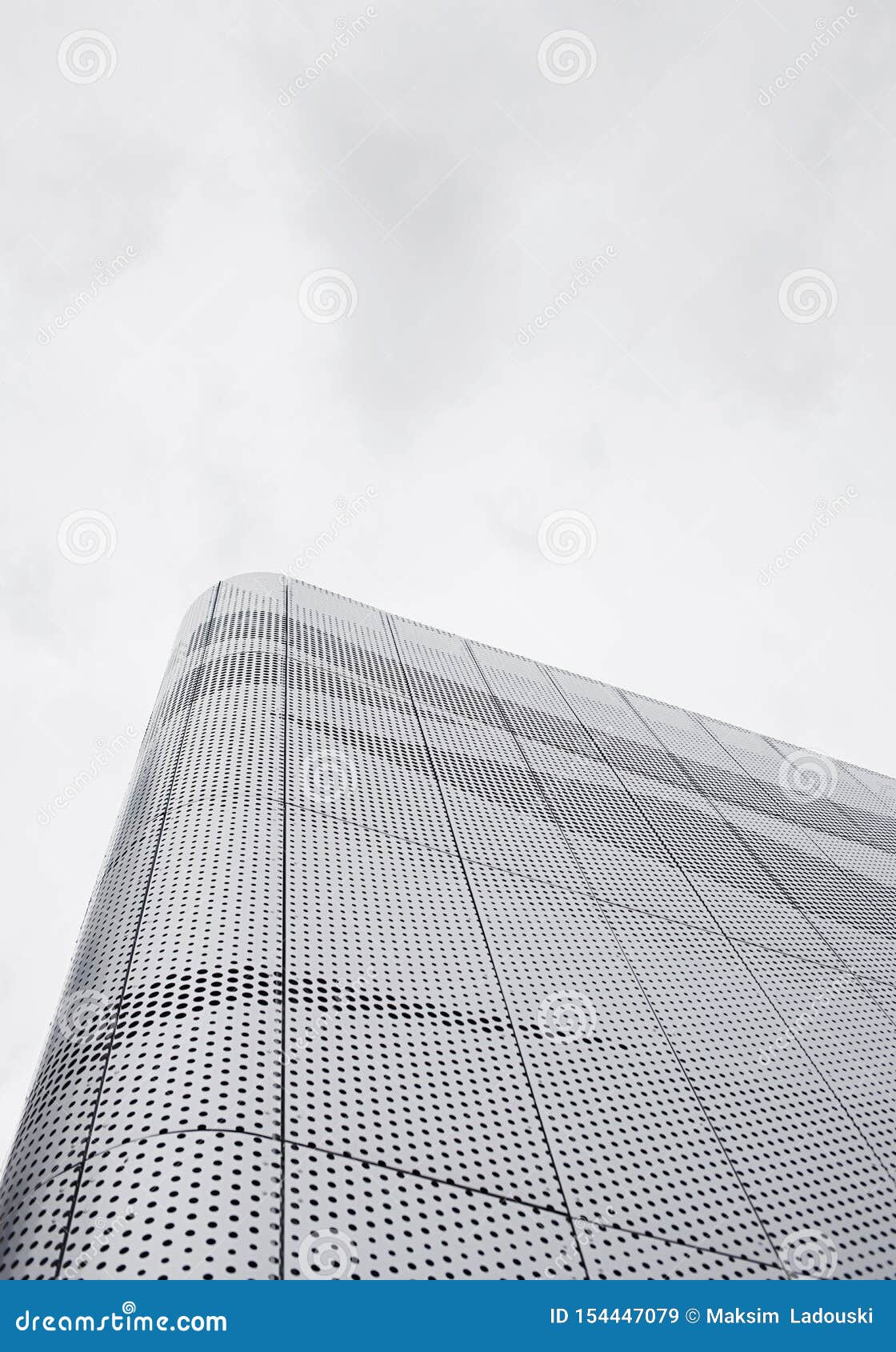 Metal geometric shape stock image. Image of perspective - 154447079