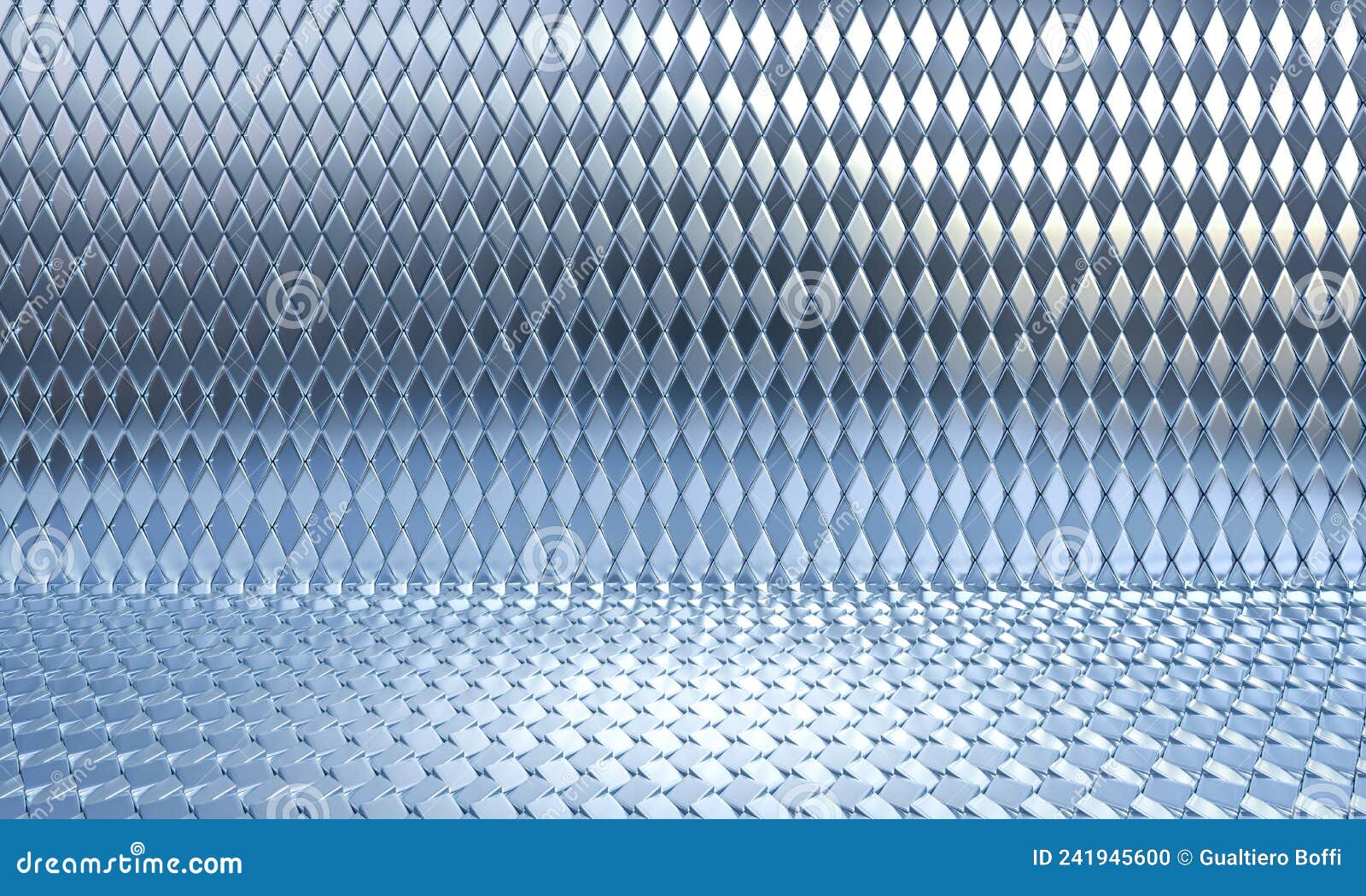 Metal Geometric Shapes Background Stock Illustration - Illustration of ...