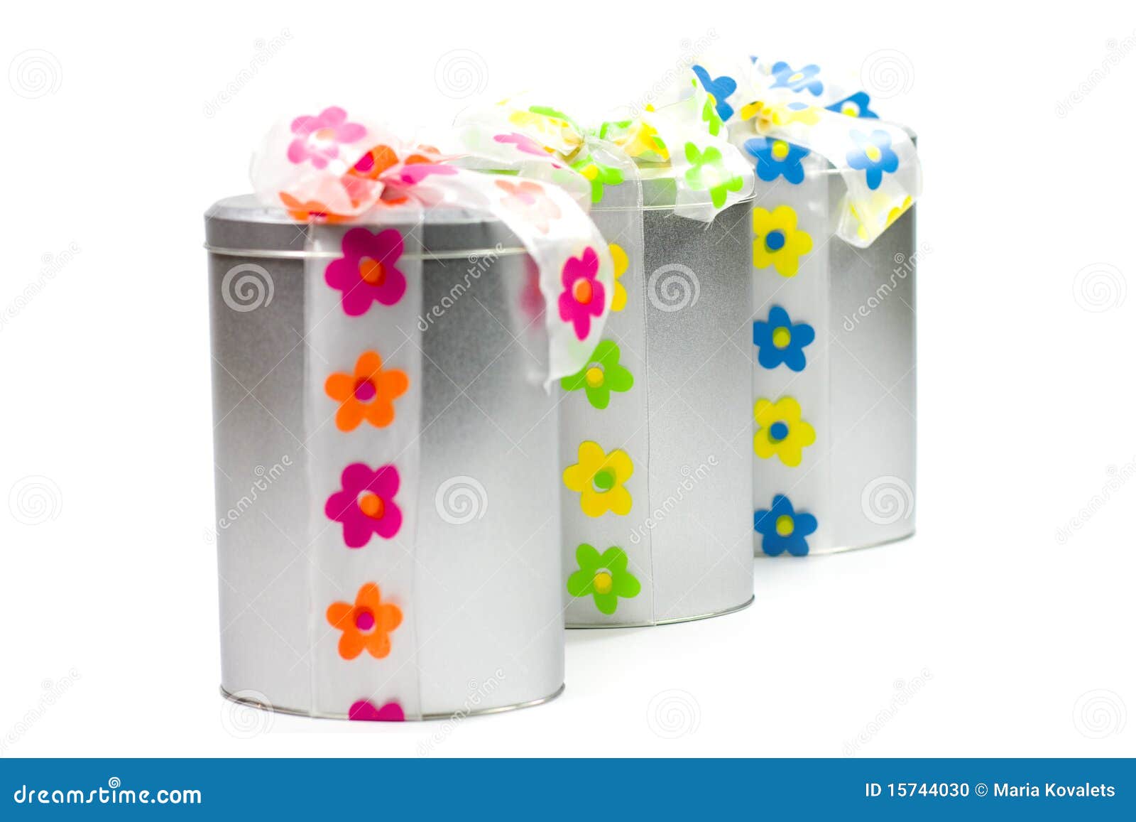 Metal gift boxes stock photo. Image of color, share, present - 15744030