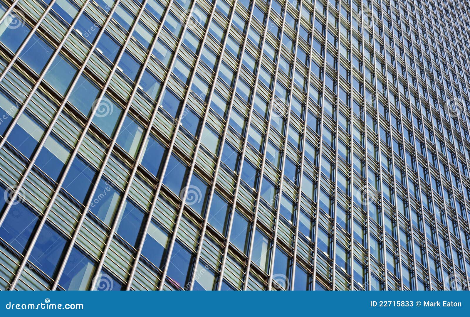 Metal & Glass Fronted Building, London Stock Image - Image of city ...