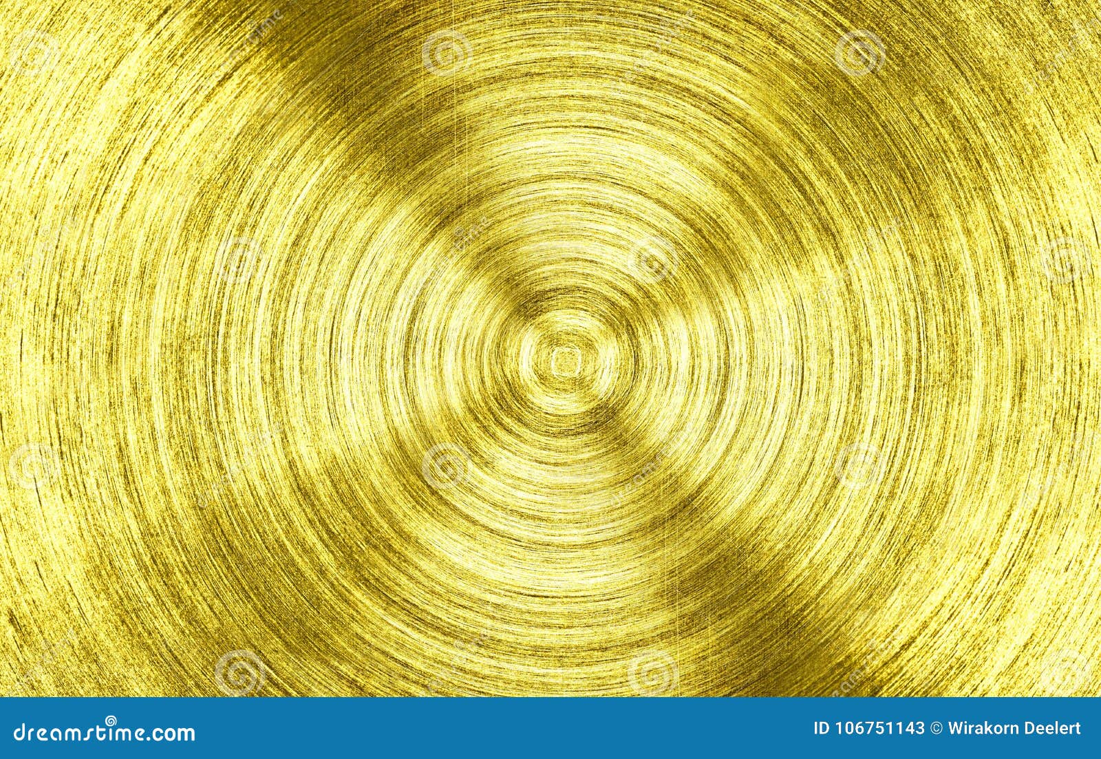 A Metal Gold Iron with Circular Texture Background Stock Image - Image ...