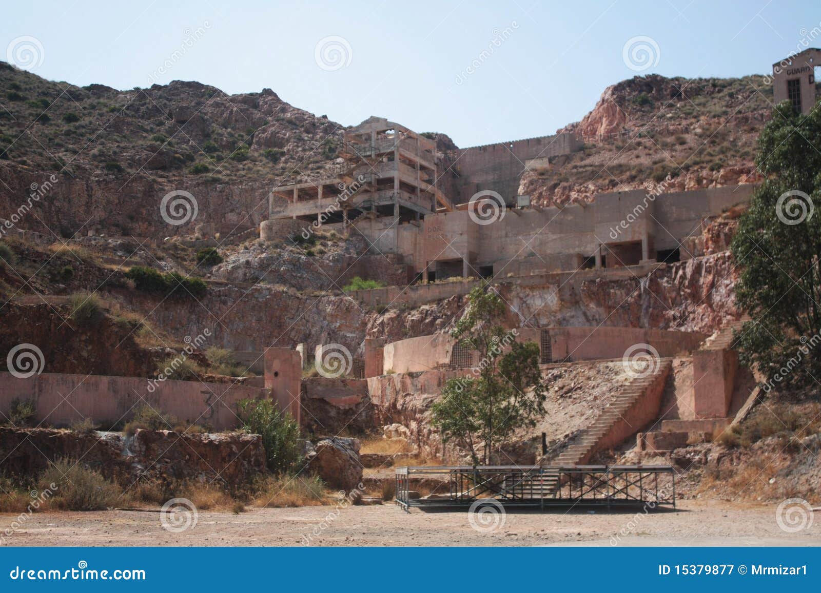 Metal and Gold Mine stock image. Image of abandoned, rodalquilar - 15379877
