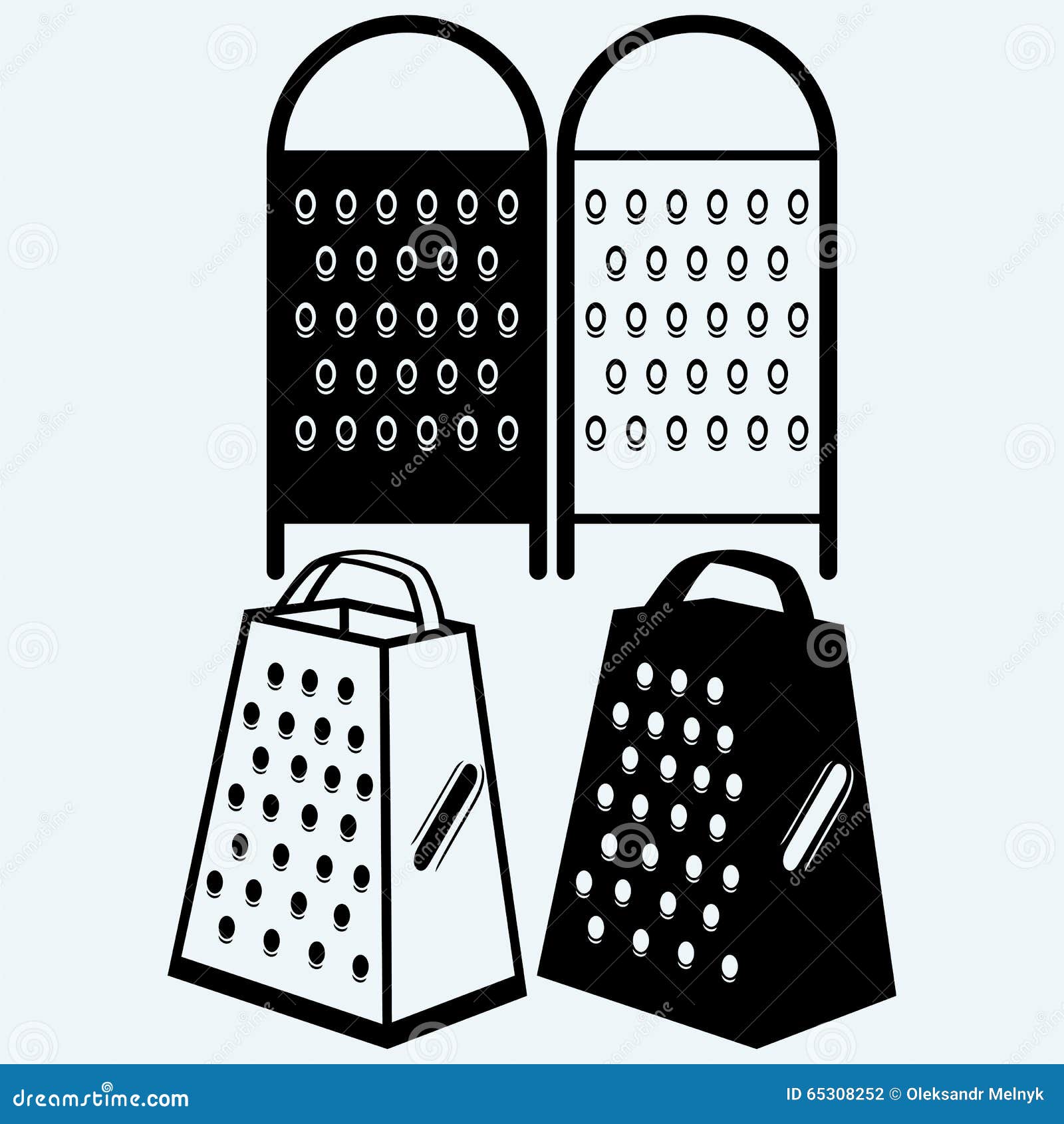 Metal grater. Vector stock vector. Illustration of creative - 65308252