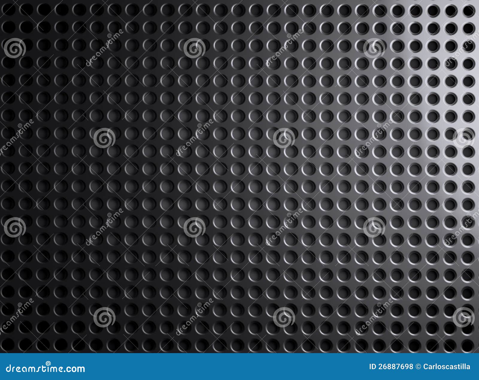 Metal grid stock illustration. Illustration of hard, aluminum - 26887698
