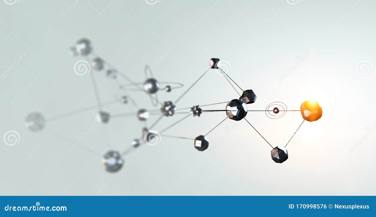 Wireless Interaction and Connection. Mixed Media Stock Illustration ...