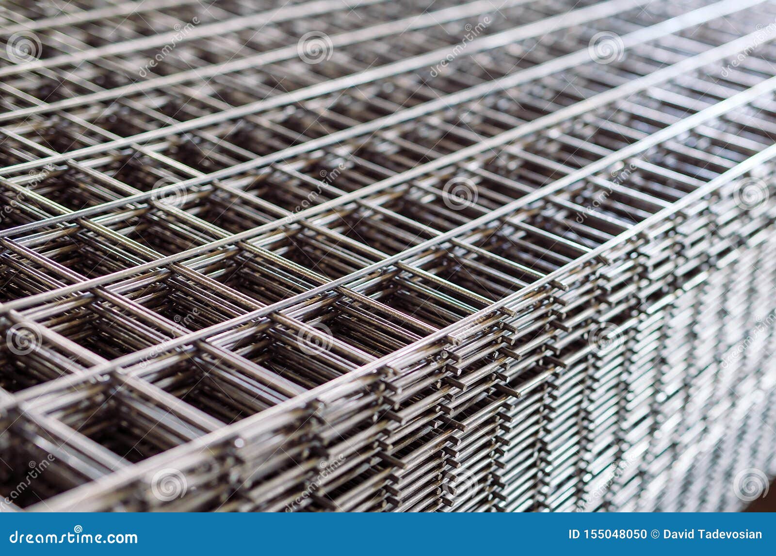 Metal Grid. Heavy Industry Production Stock Photo - Image of seamless ...