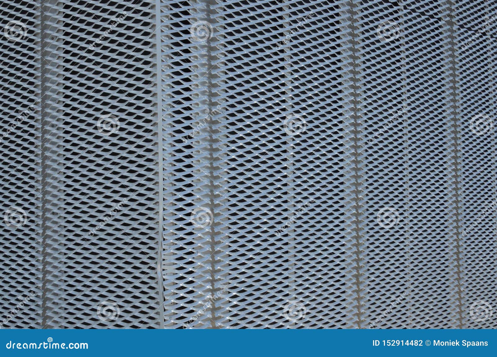 Metal Grid or Plate at a Parking Lot in Amsterdam Stock Photo - Image ...