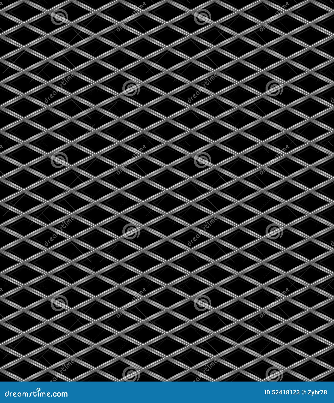 Metal Grid Seamless Pattern Stock Vector - Illustration of material ...