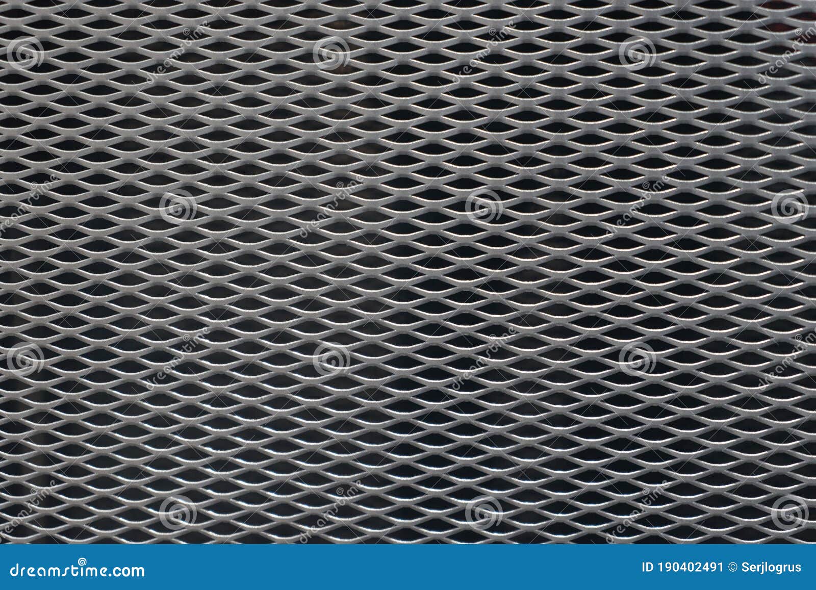Metal grid. Steel grating stock image. Image of guard - 190402491