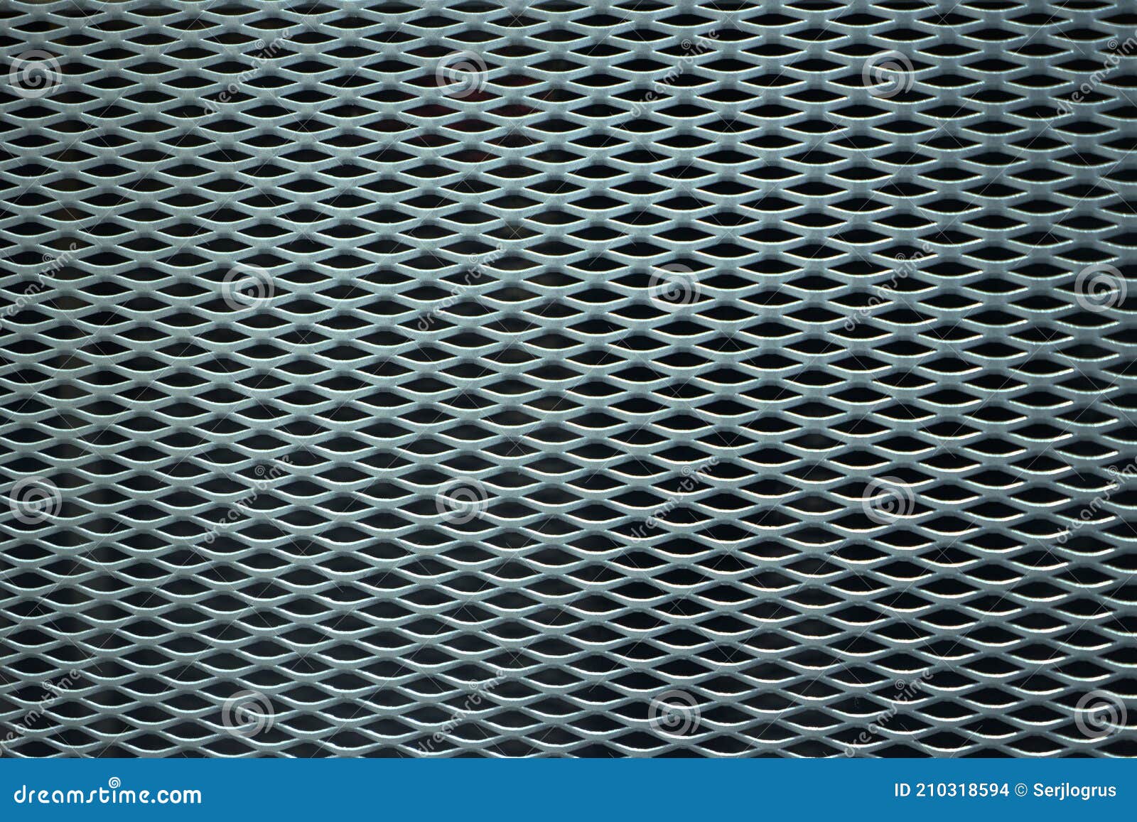 Metal grid. Steel grating stock photo. Image of backdrop - 210318594