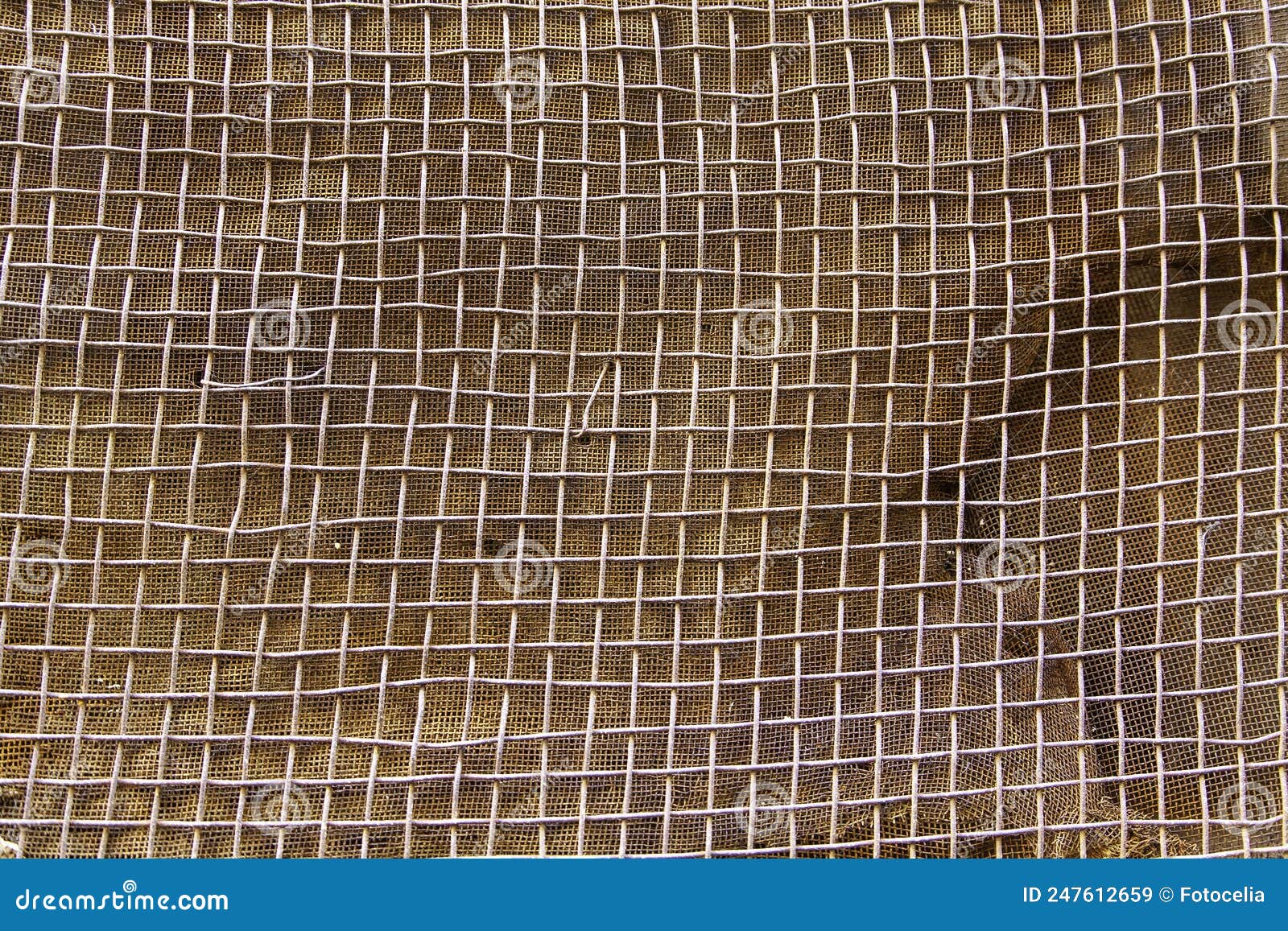 Metal grid on a wall stock image. Image of aluminum - 247612659