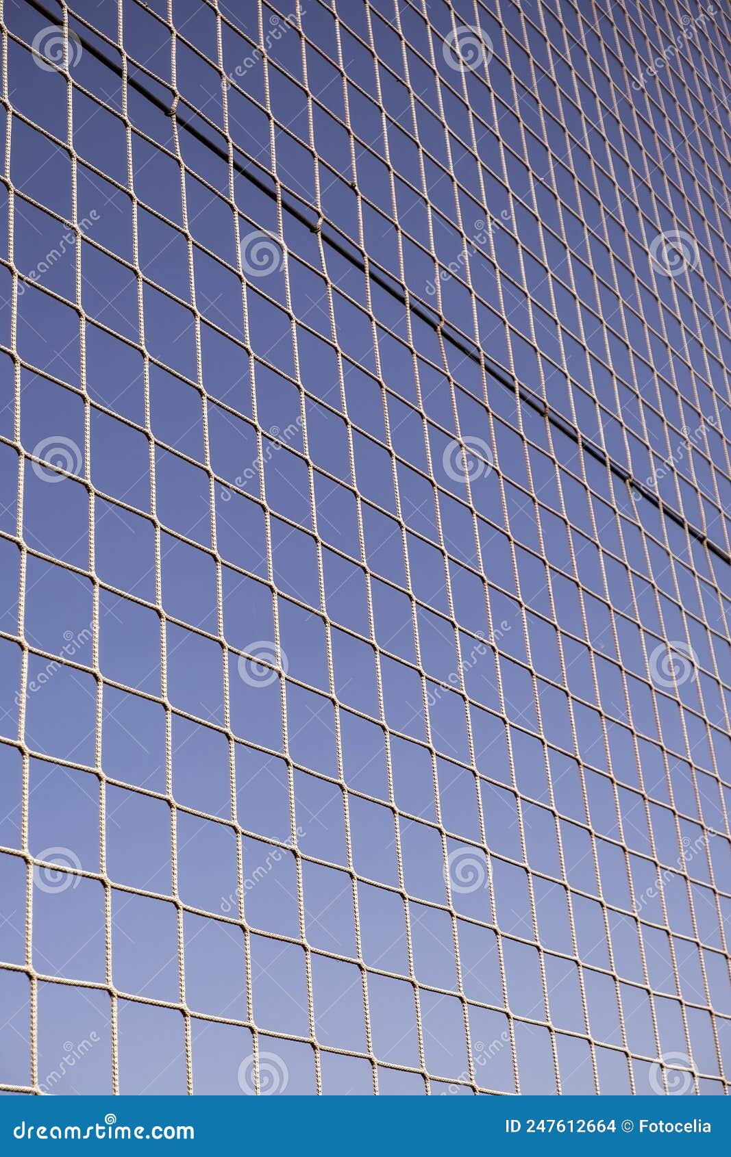 Metal grid on a wall stock photo. Image of fence, steel - 247612664