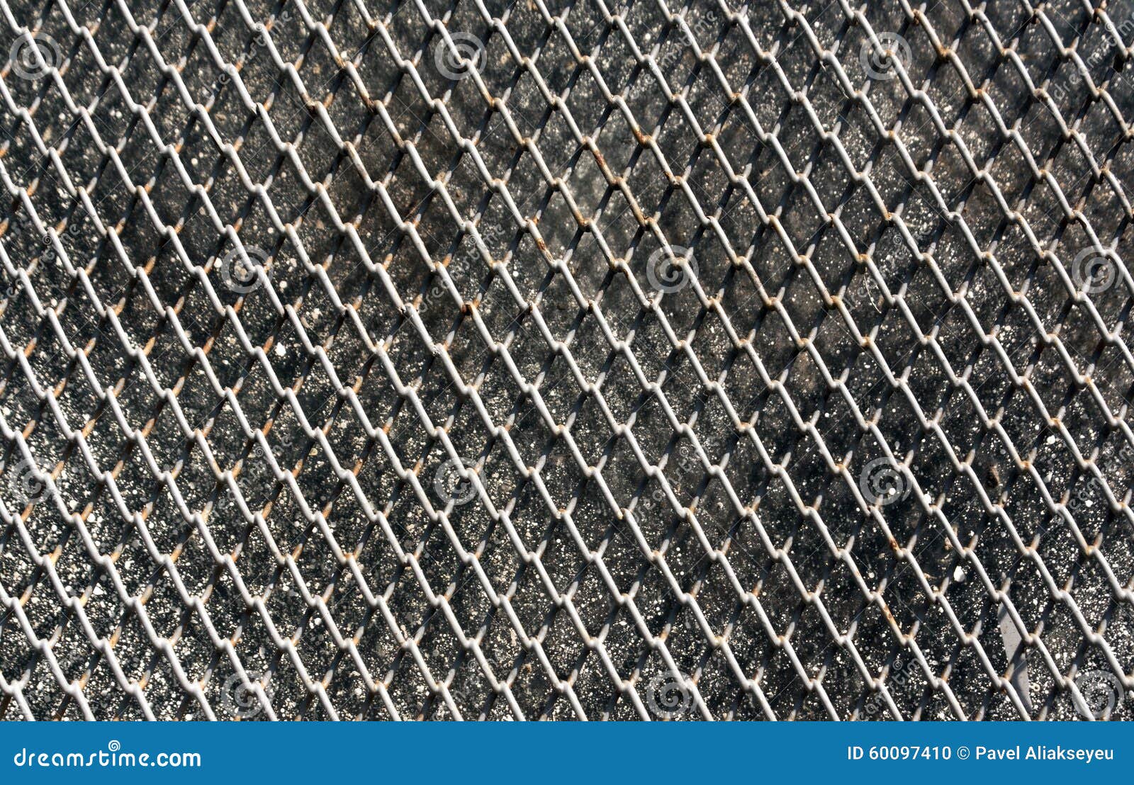 Metal Grid for Window Protection. Stock Photo - Image of commercial ...
