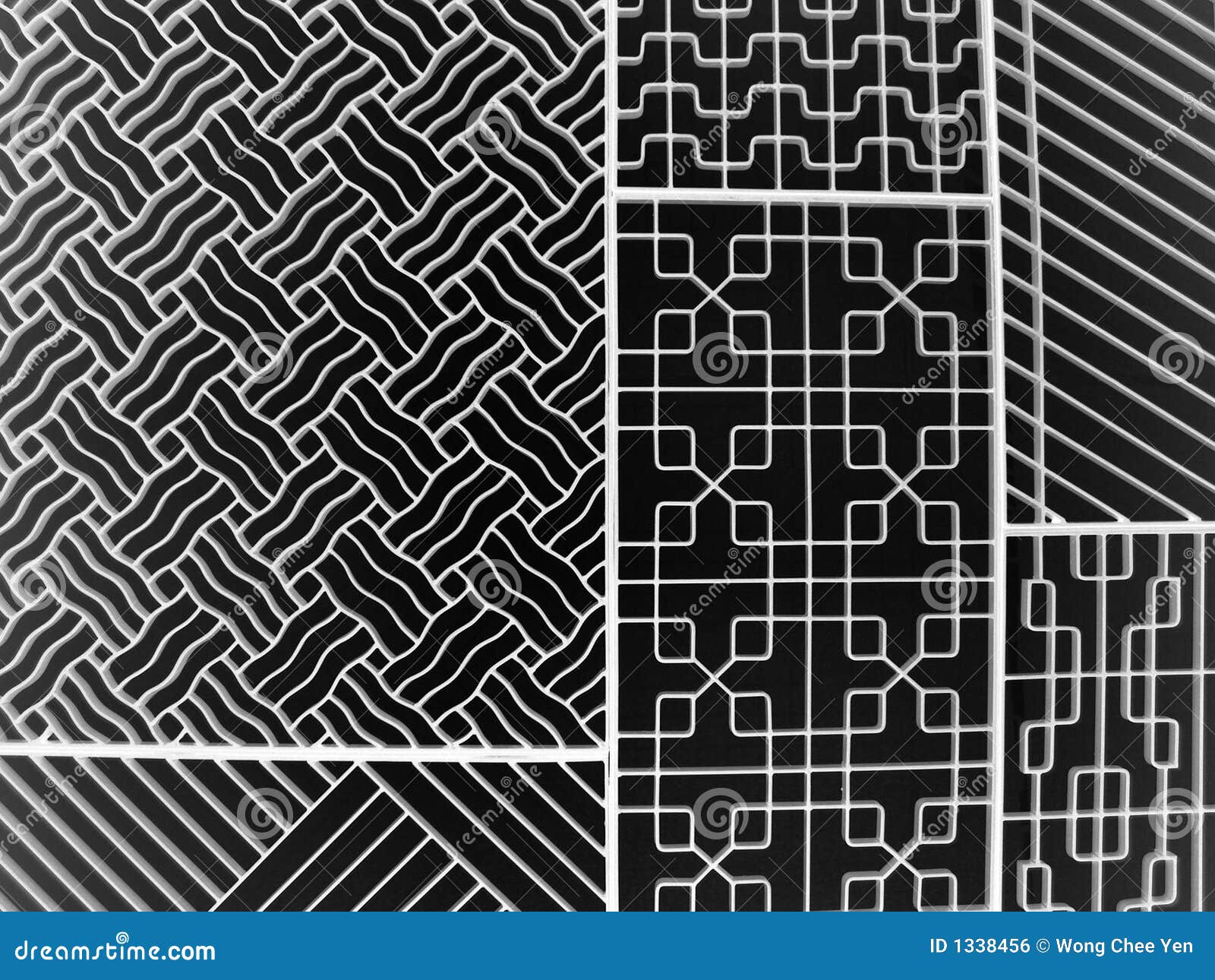 Metal grill pattern stock photo. Image of abstract, joined - 1338456