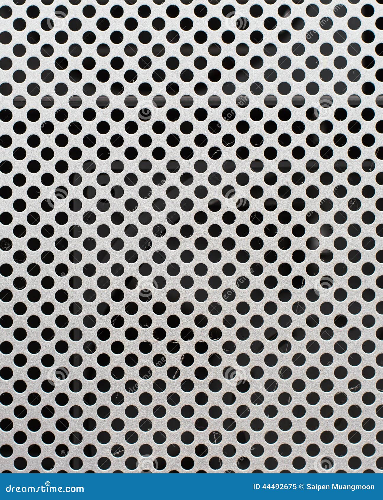 Metal Grill Background Or Texture With Lines And Ridges Raised From The ...