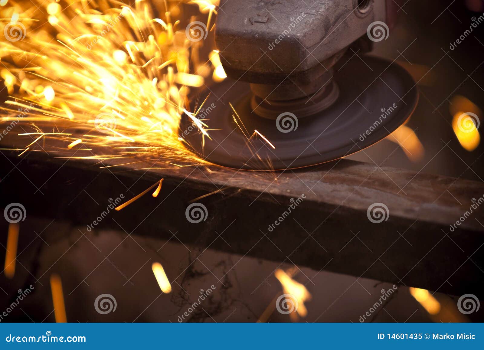 Metal grinding machine stock image. Image of company - 14601435