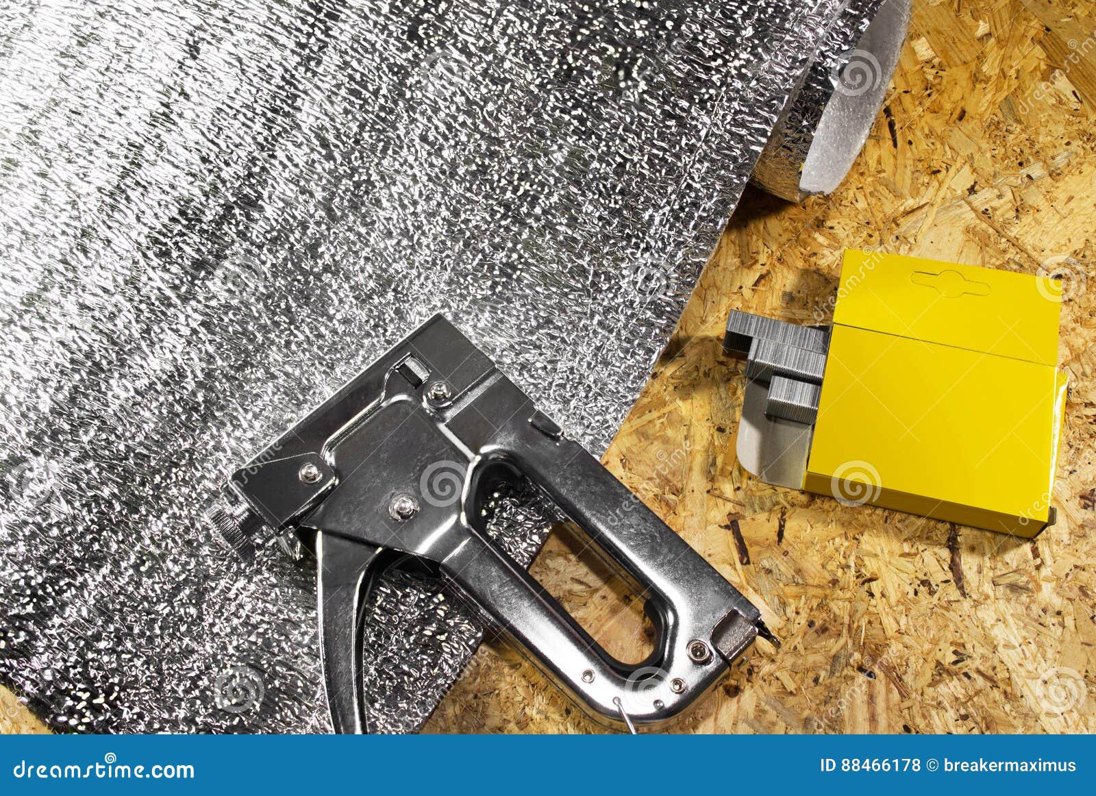 Metal Hand Stapler Sheathing. Stock Photo | CartoonDealer.com #88466178