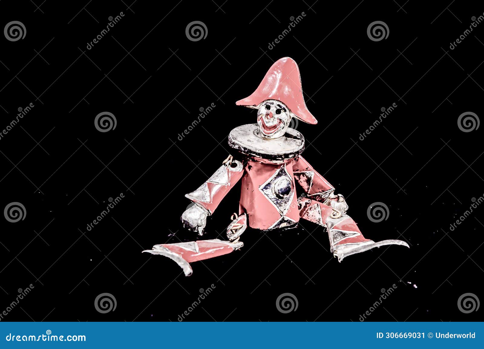 Metal Handmade Statue of a Carnival Puppet Stock Image - Image of metal ...