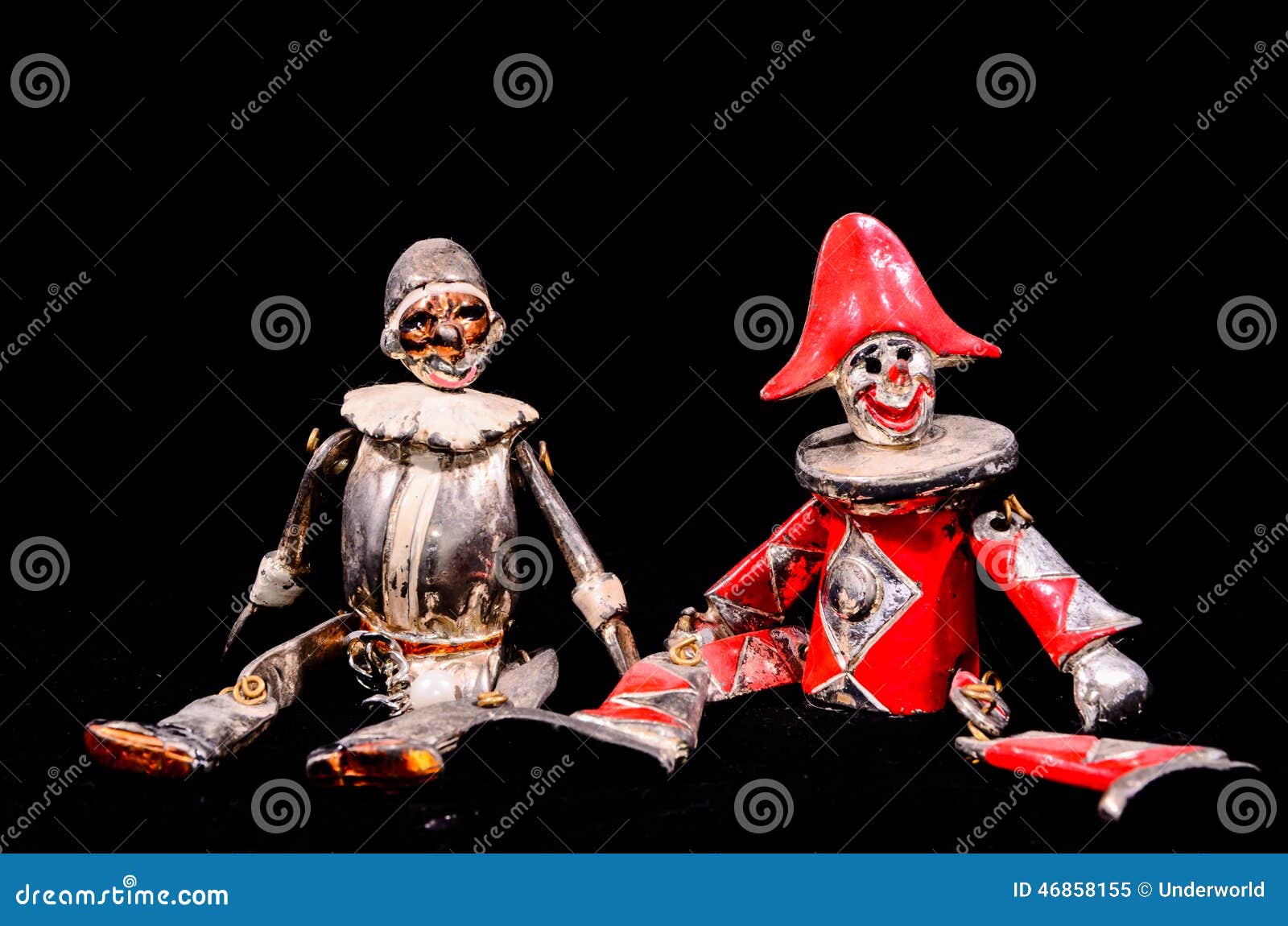 Metal Handmade Statue of a Carnival Puppet Stock Image - Image of ...
