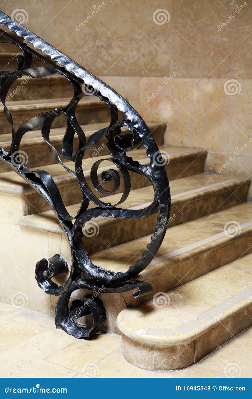 Metal handrail stock photo. Image of architecture, staircases - 16945348