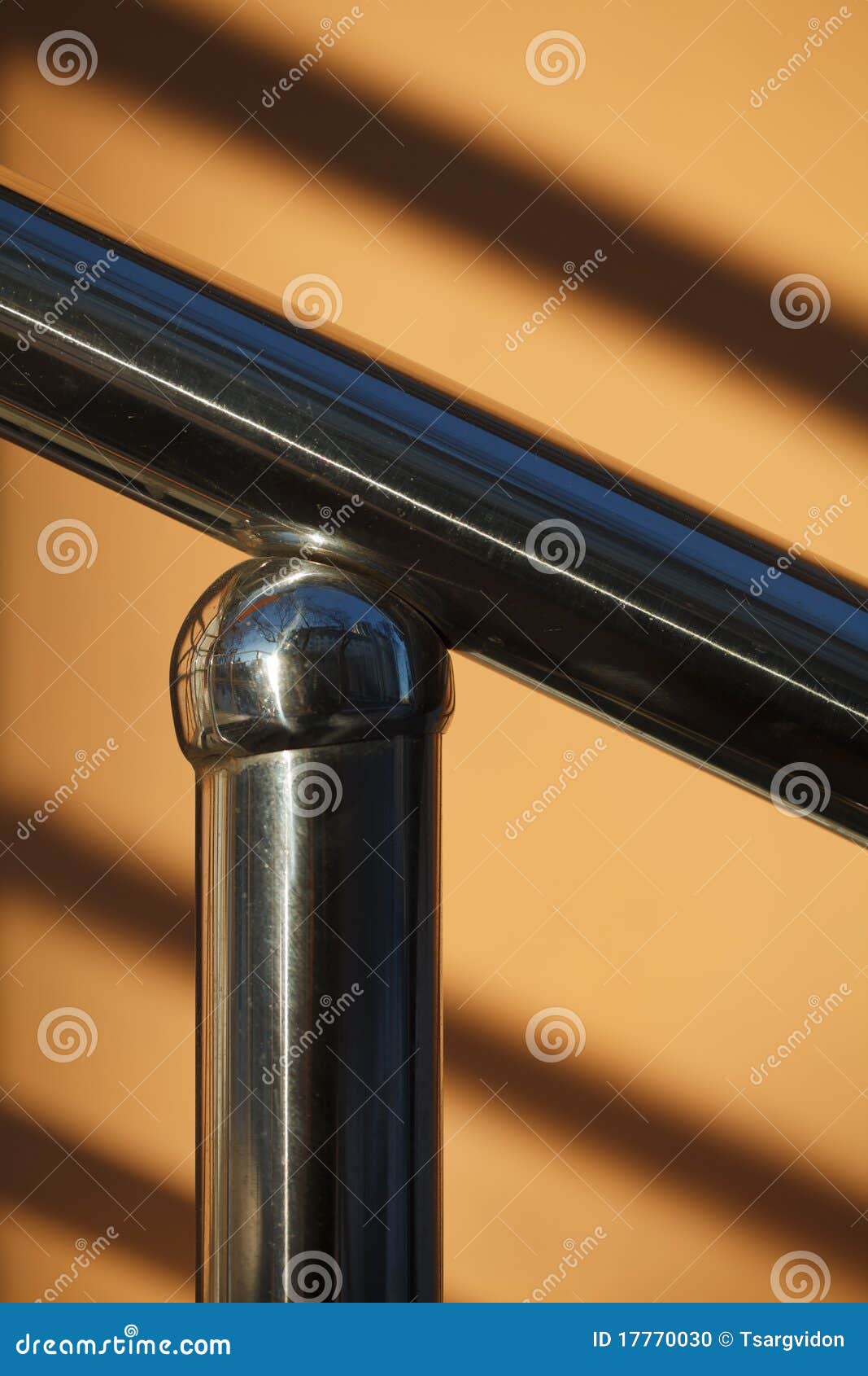 Metal handrail stock photo. Image of architecture, handrail - 17770030