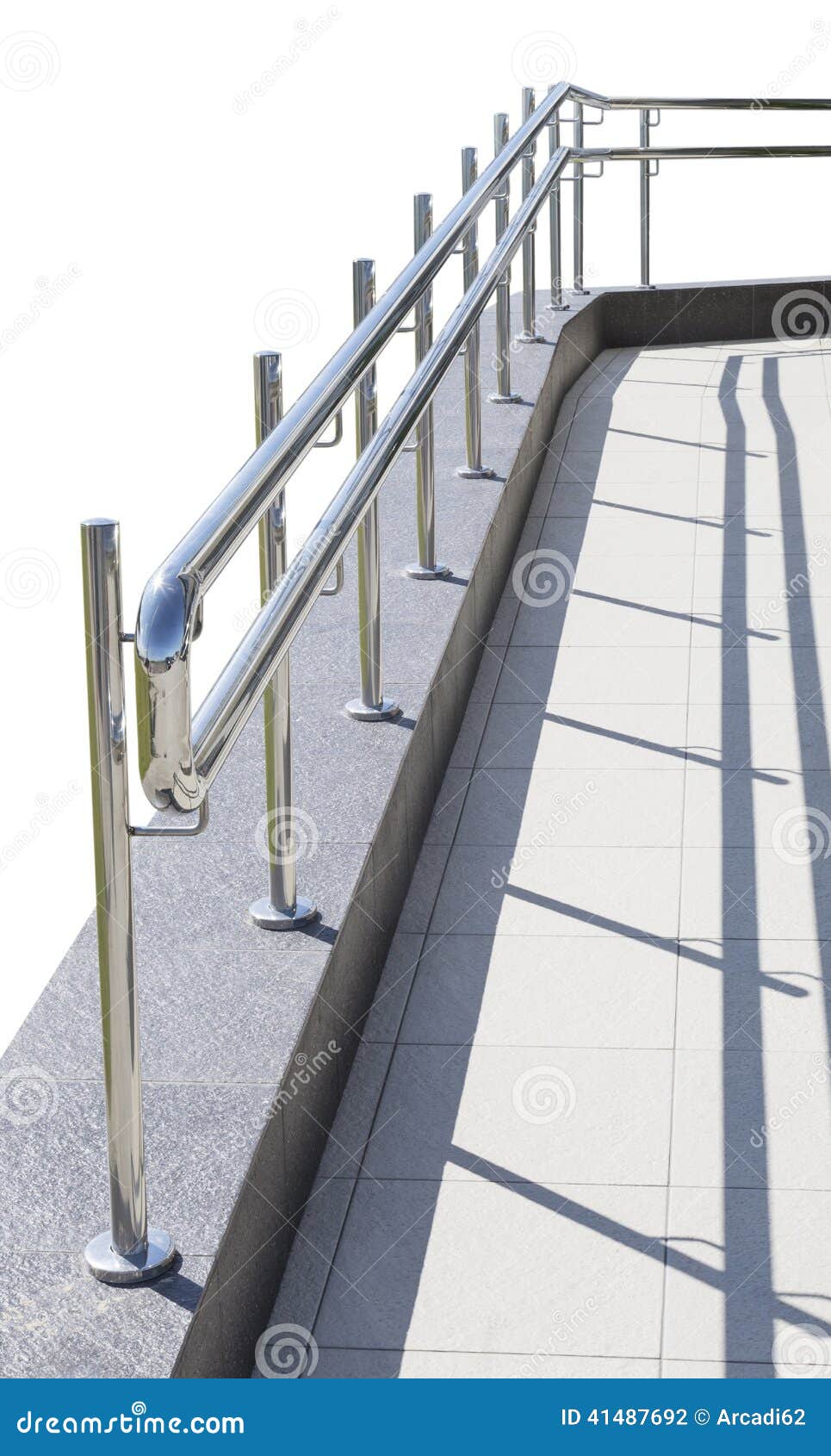 Metal handrail stock photo. Image of fragment, railings - 41487692