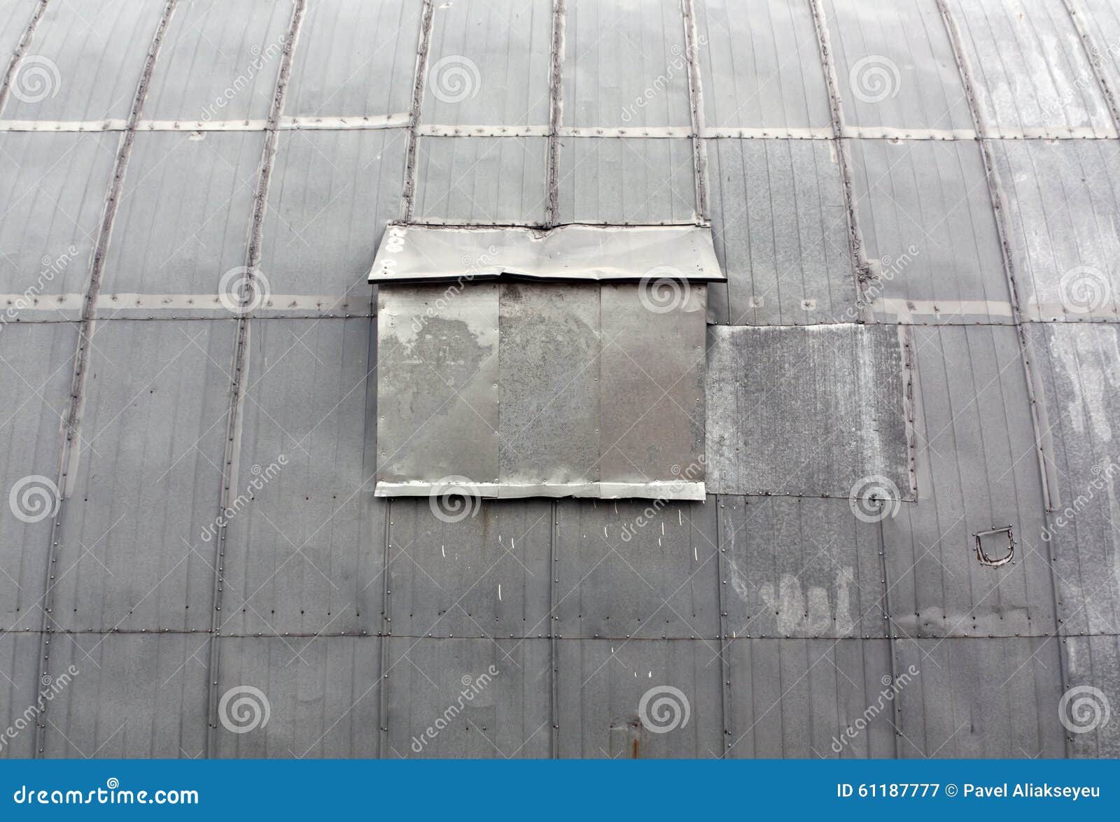 Metal Hangar Wall Texture Stock Photos - Royalty Free Pictures