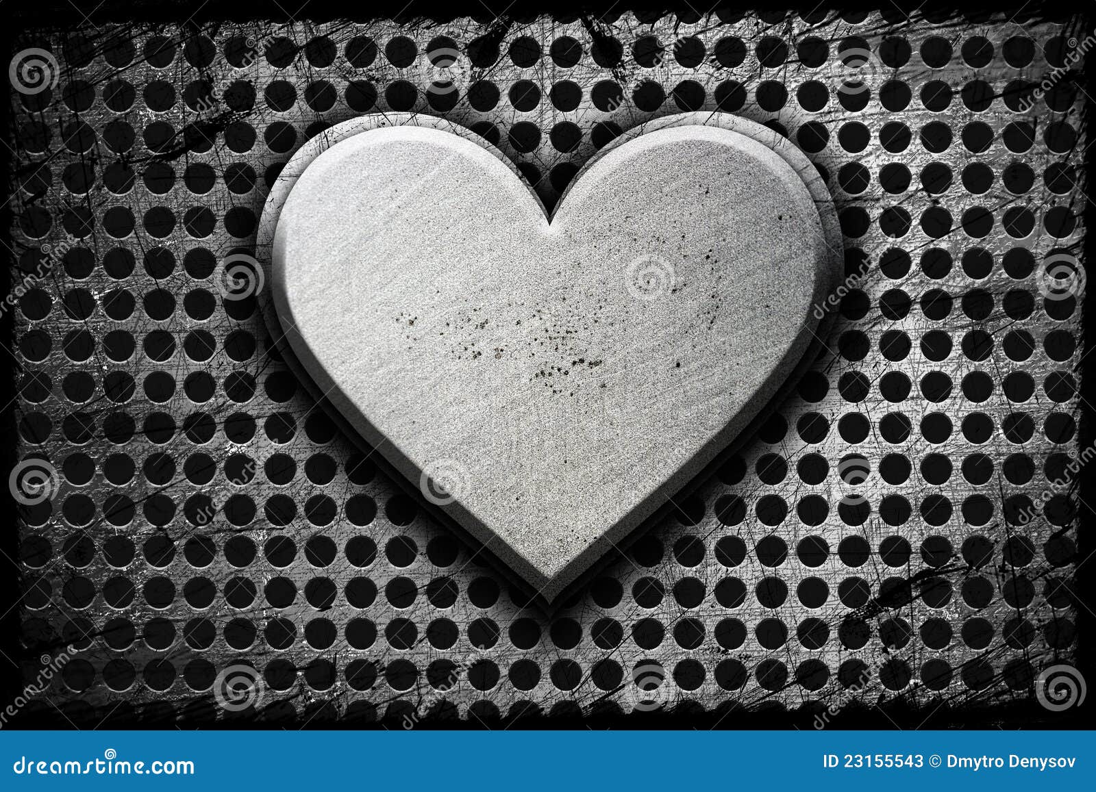 Metal heart stock image. Image of abstract, background - 23155543