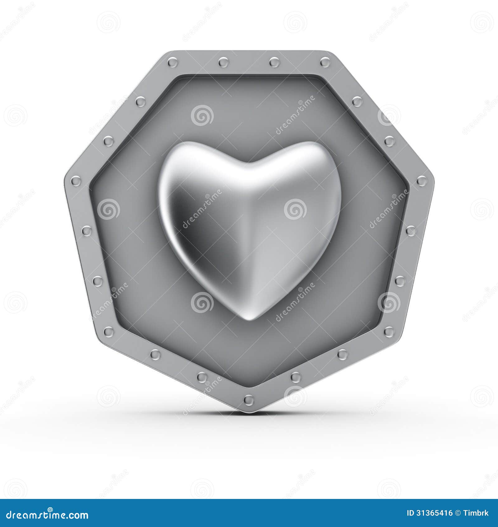 Metal heart icon stock illustration. Illustration of safe - 31365416