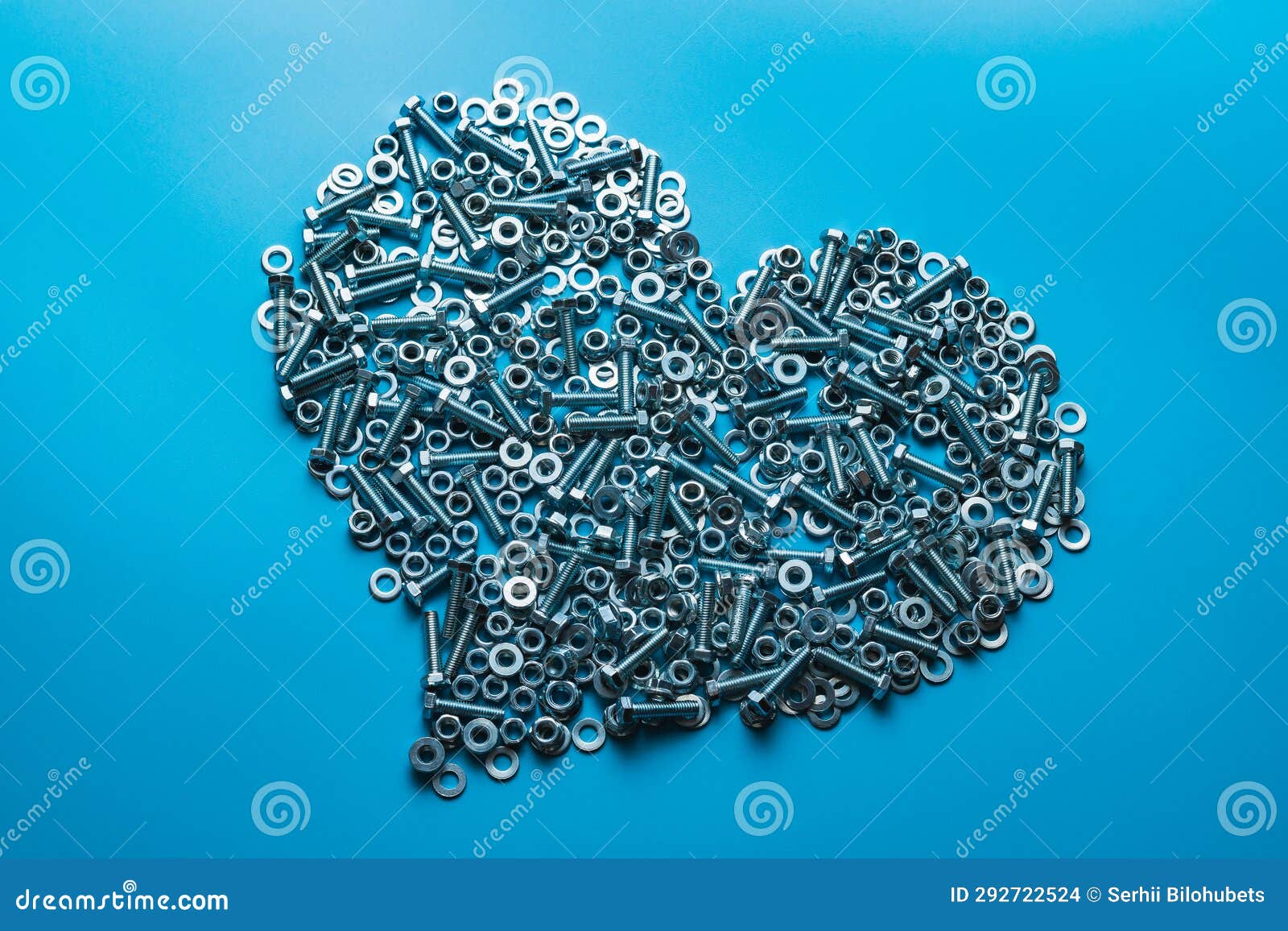 Fastening Material. Concept of Cold-bloodedness or Hard-heartedness ...