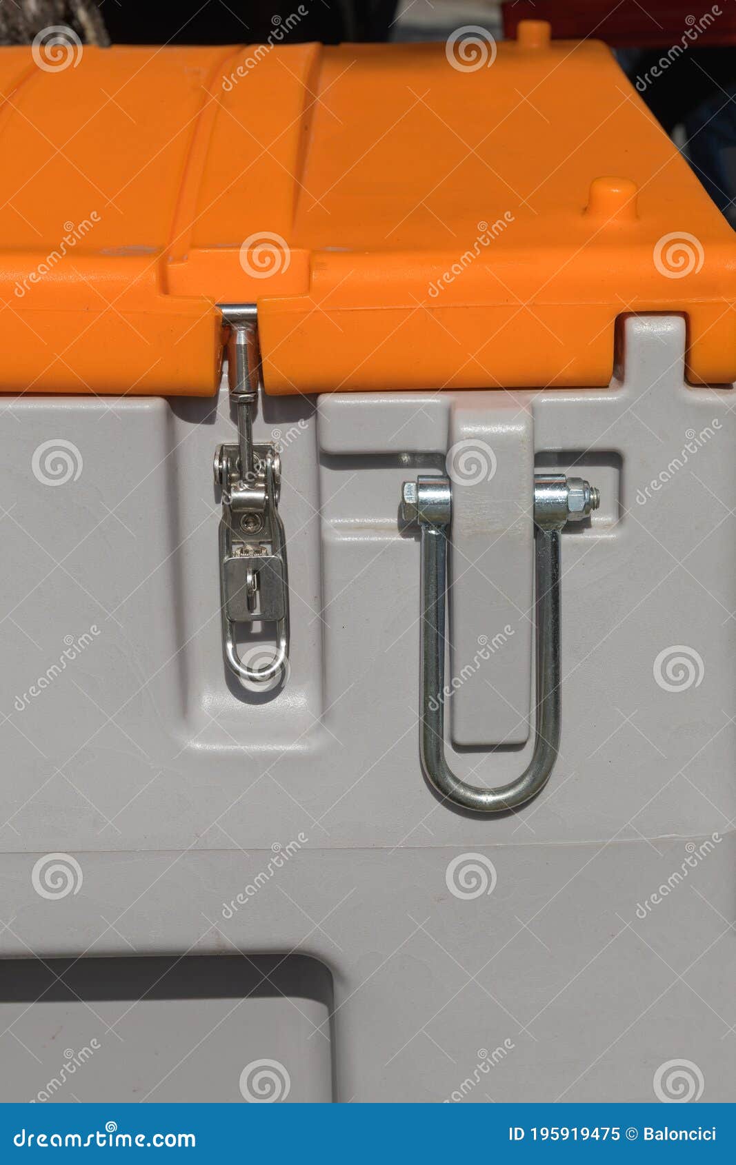 Cooler Box Hinge stock image. Image of transport, insulated - 195919475