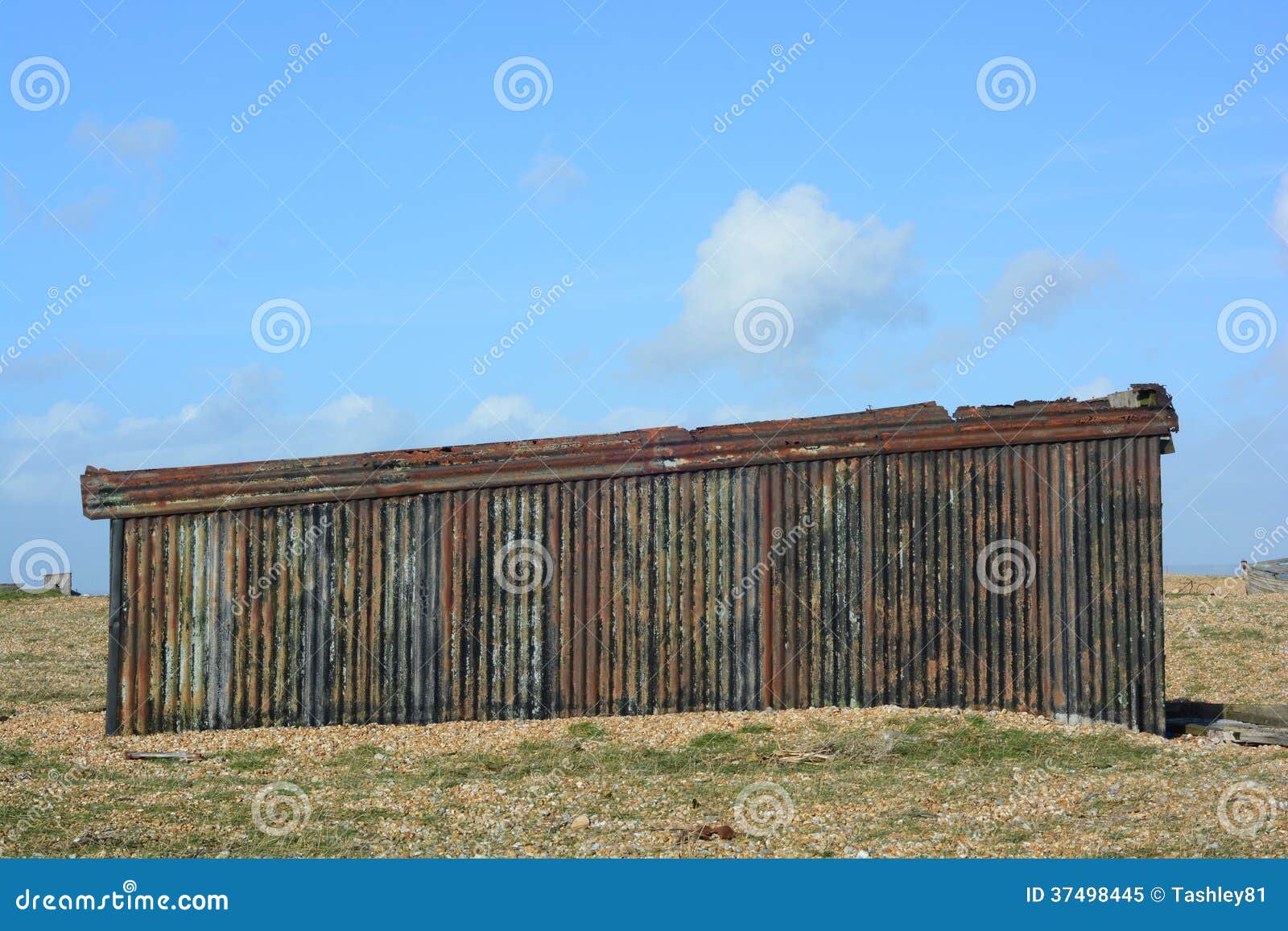Metal hut stock image. Image of shack, storage, container - 37498445