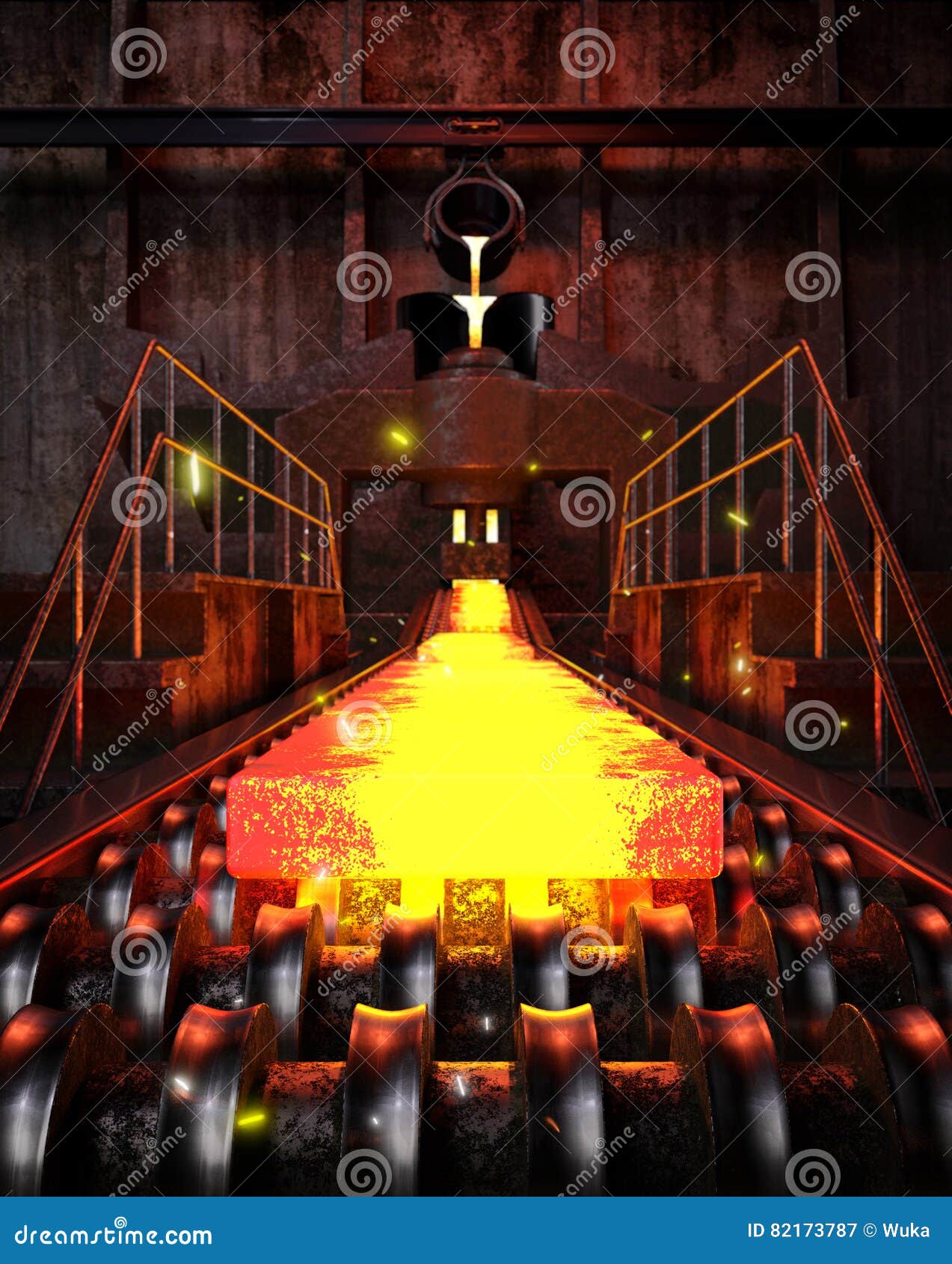 Metal Industry Concept stock image. Image of heavy, industrial - 82173787