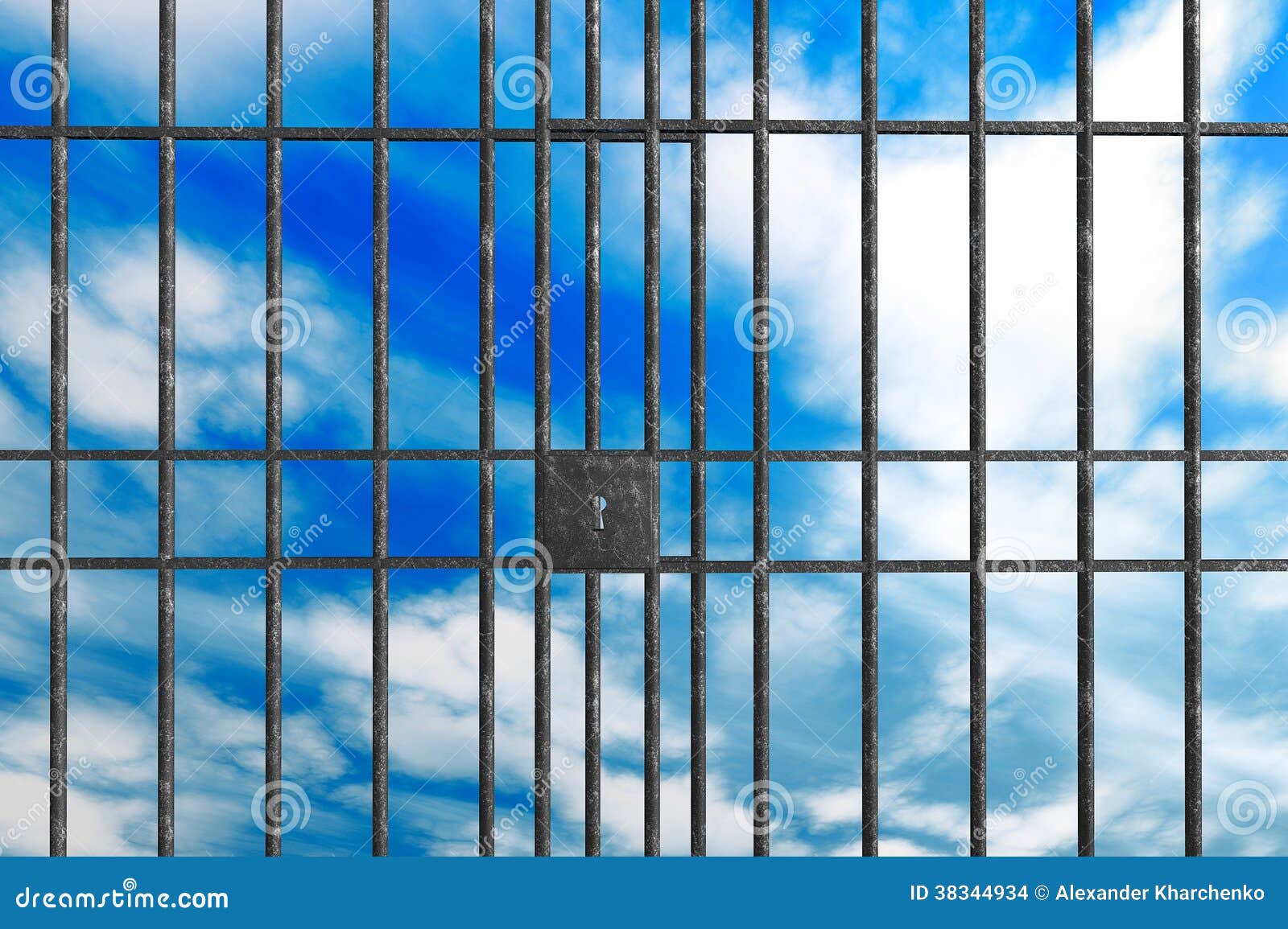Jail Bars (Seamless Texture) Royalty-Free Cartoon | CartoonDealer.com ...