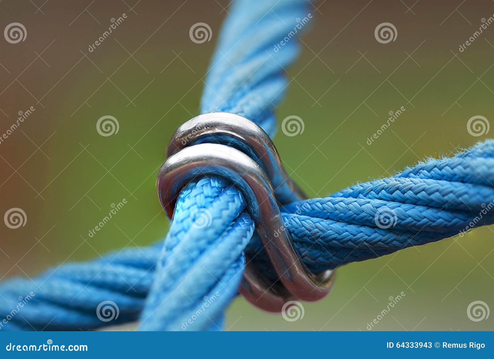 Metal joint stock image. Image of ring, anchor, blue - 64333943